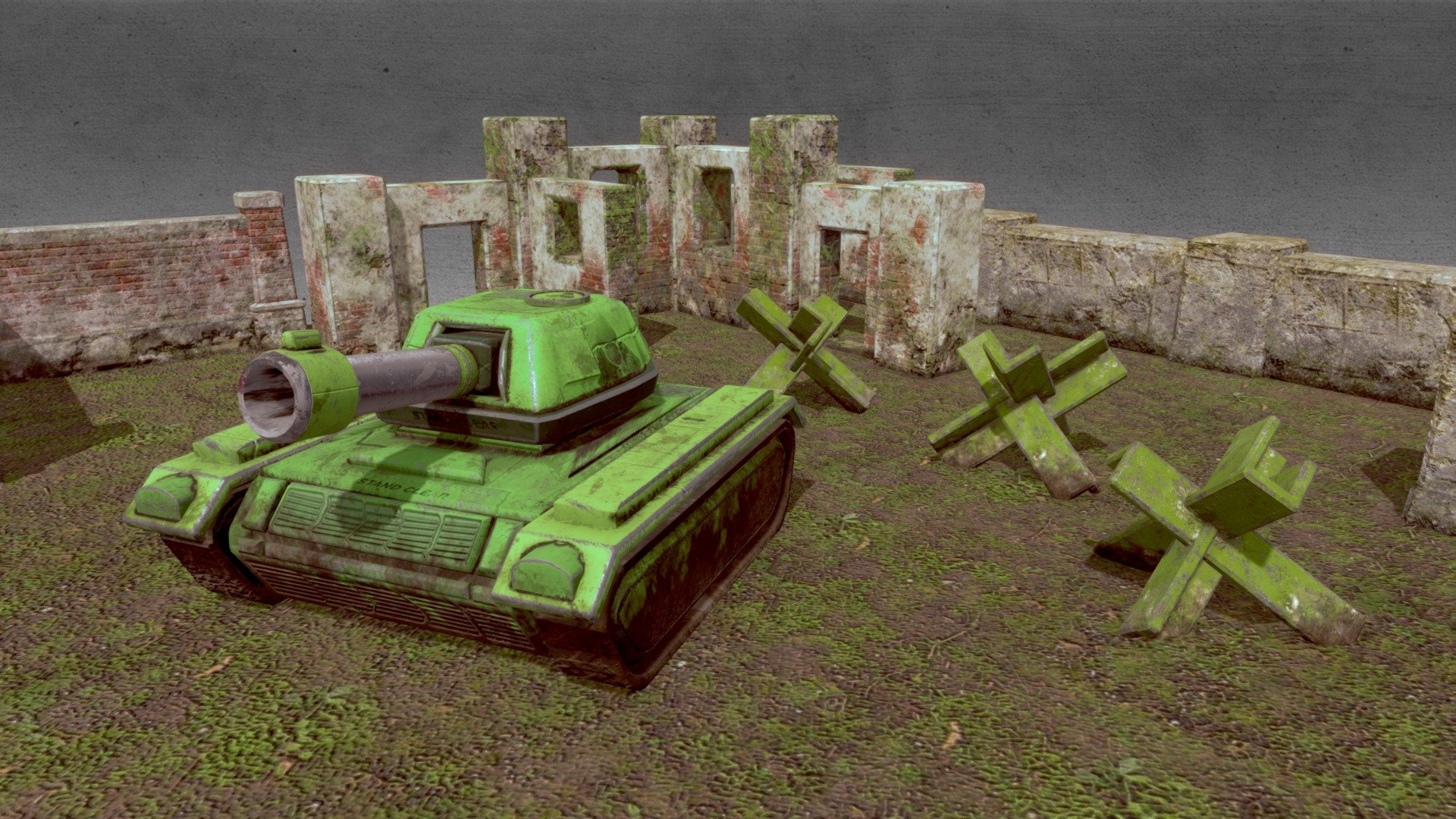 Tank - Download Free 3D model by Xaver.Rauscher [a9a8e3d] - Sketchfab