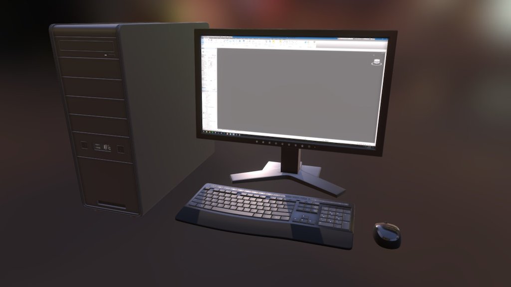 Computer - 3D model by Brian Cass (@BrianCass) [a9a9c21] - Sketchfab