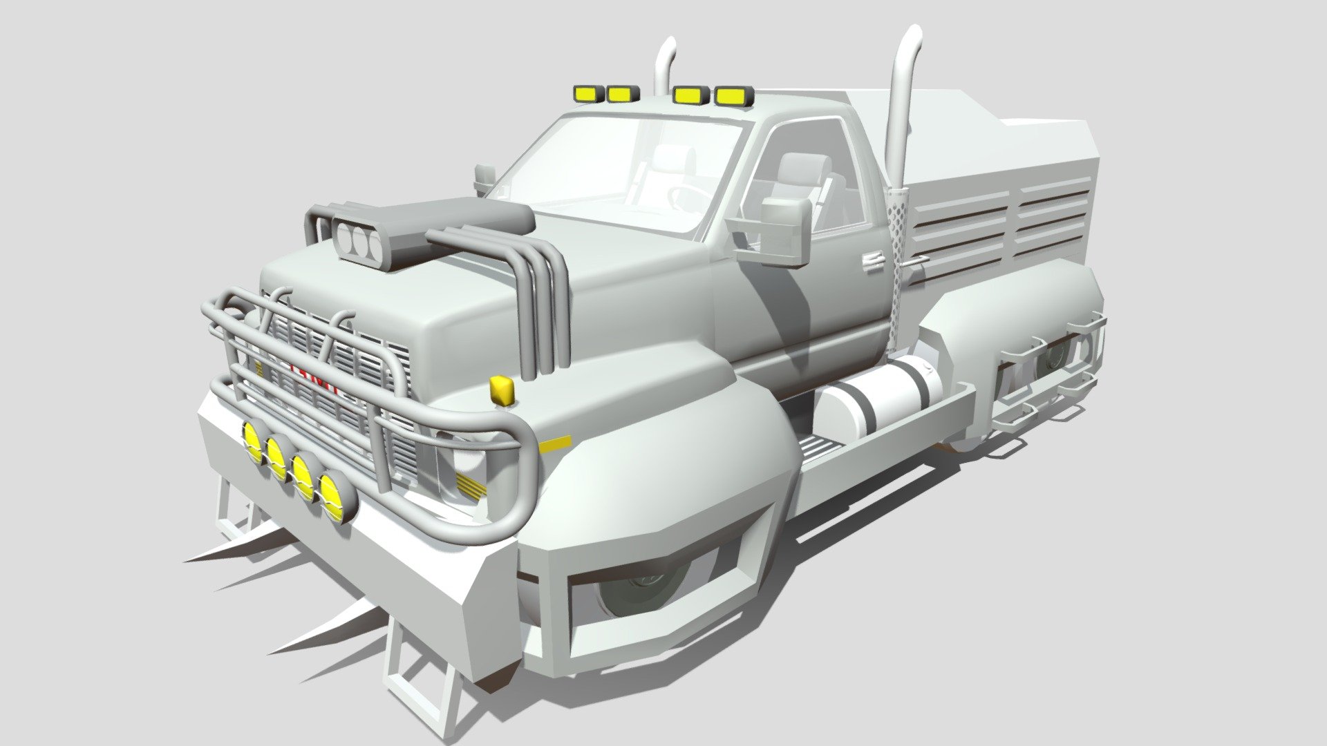 GMC Topkick van - Download Free 3D model by Vyacheslav (@Vedunov.s ...