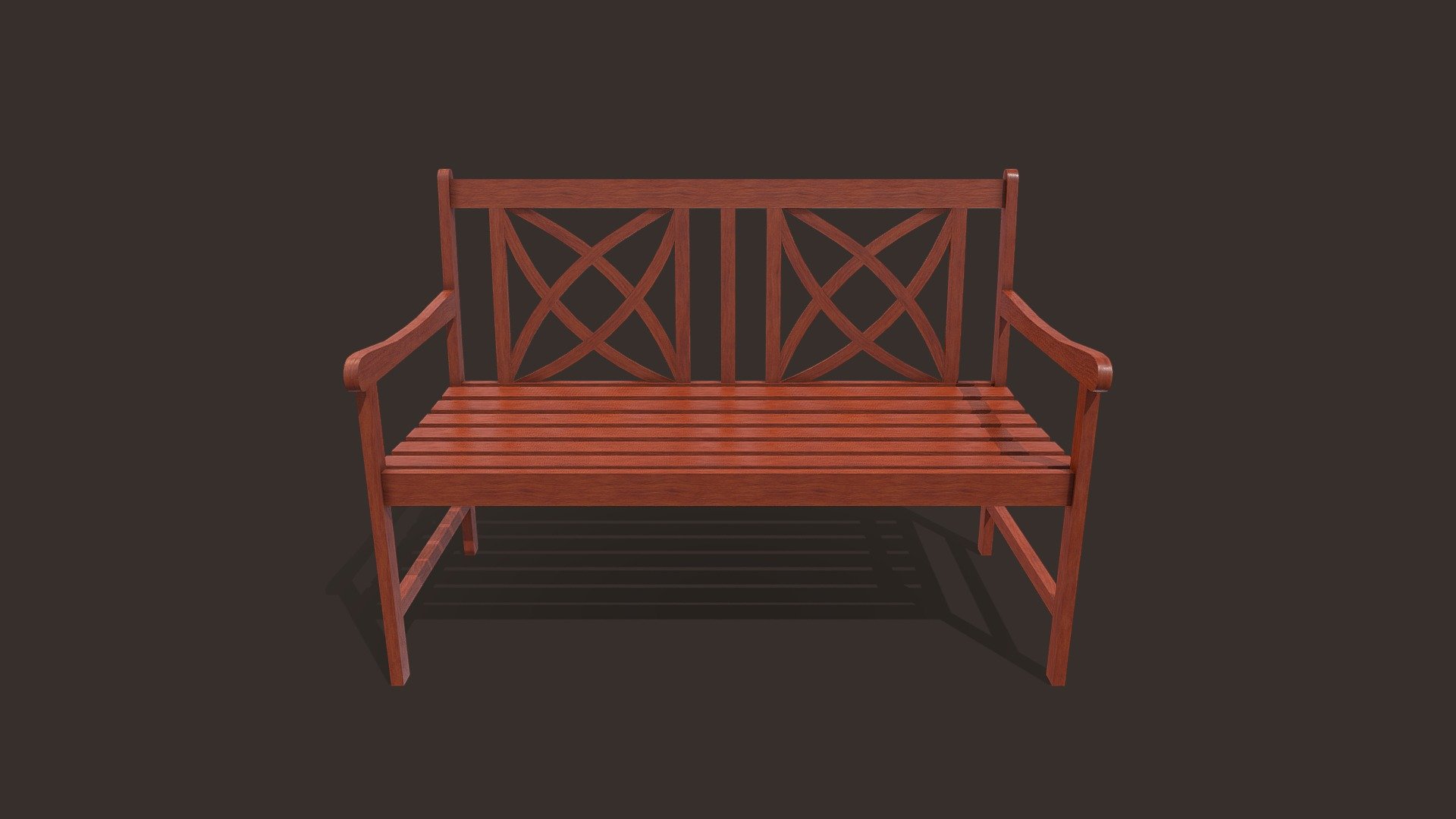 Outdoor bench - Buy Royalty Free 3D model by MDgraphicLAB [a9ab210 ...