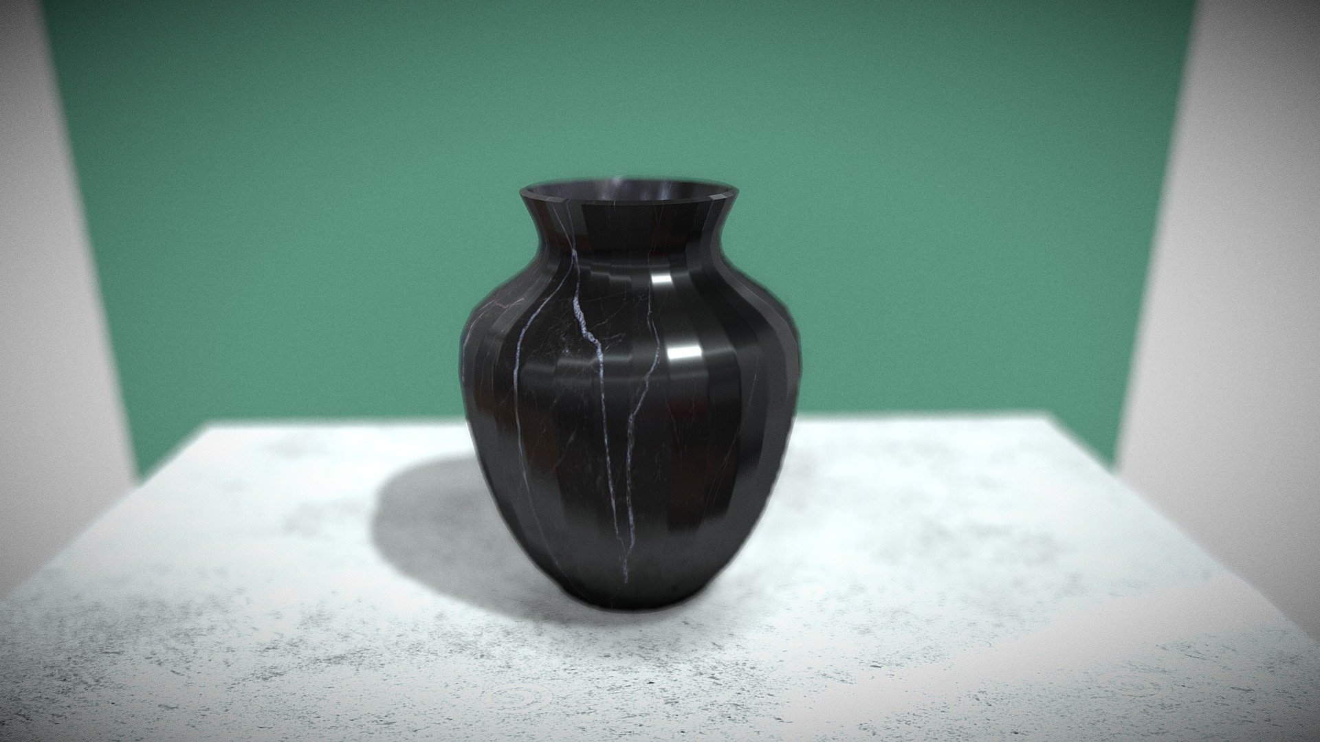 Marble Pot - Download Free 3D model by FArHAn's 3D worKs ...