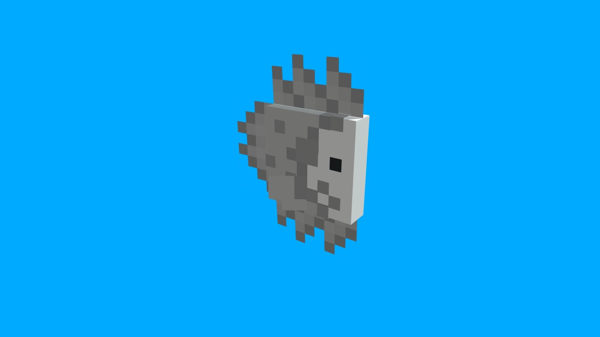 Deep fish (gray, gray dots) - Download Free 3D model by kingillager ...