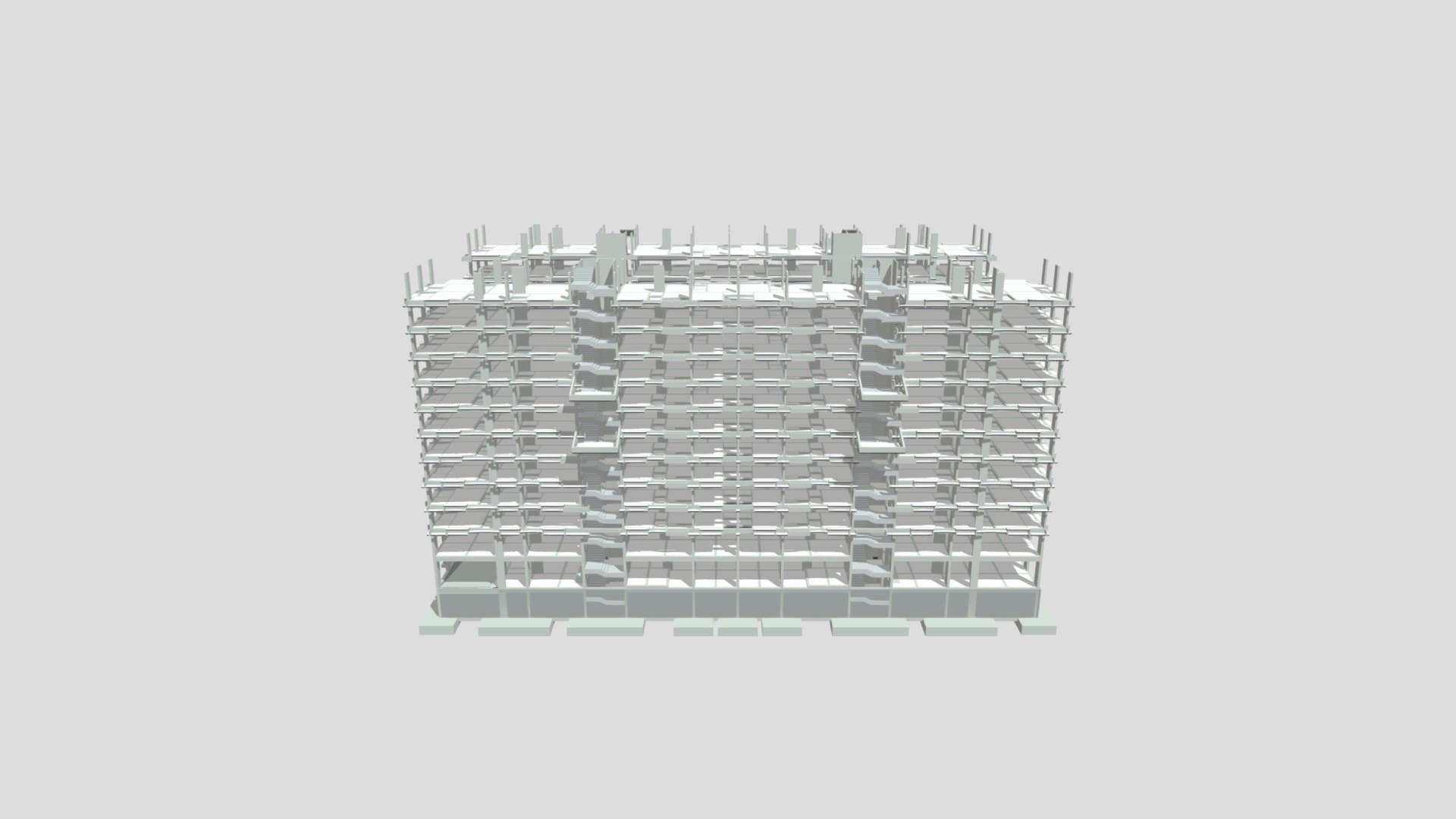Structural Model - 3D model by ykpatel.yp [a9b3172] - Sketchfab