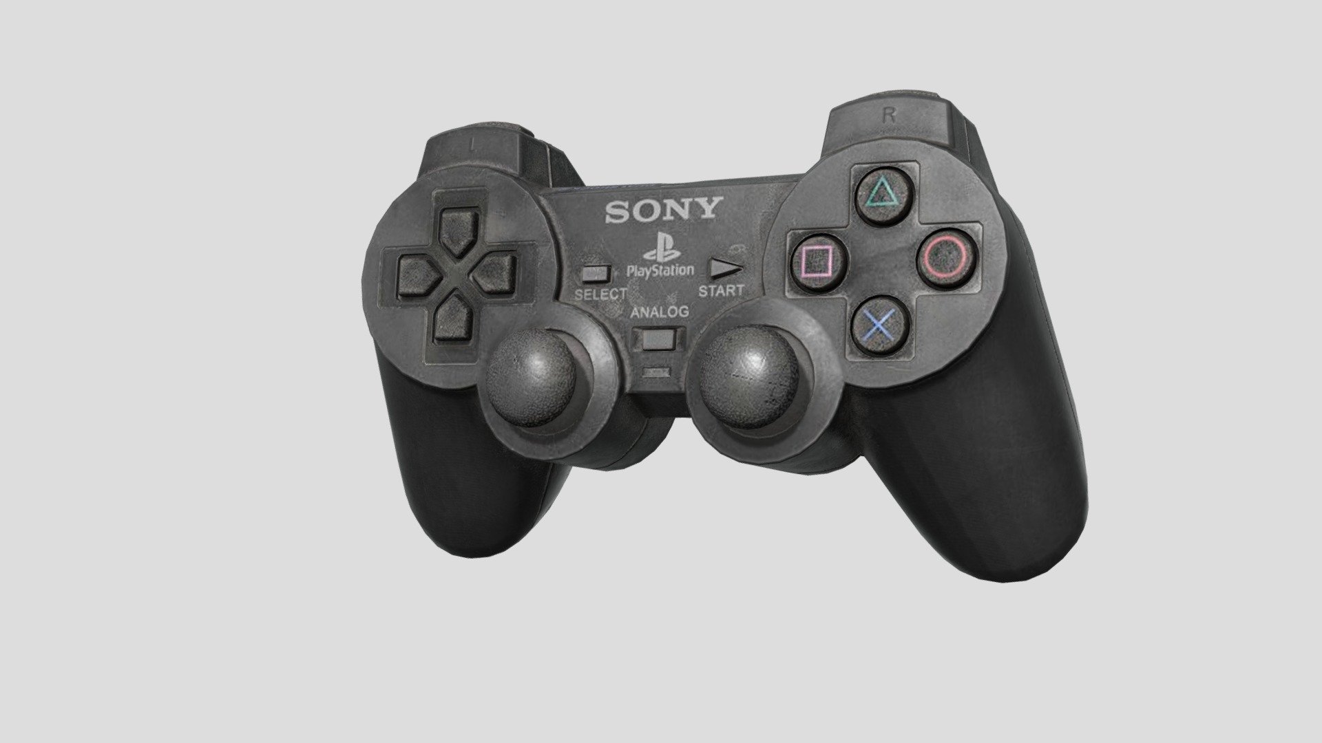 PS2 Controller - 3D model by evgen123 (@evgen1234) [a9b34d9] - Sketchfab