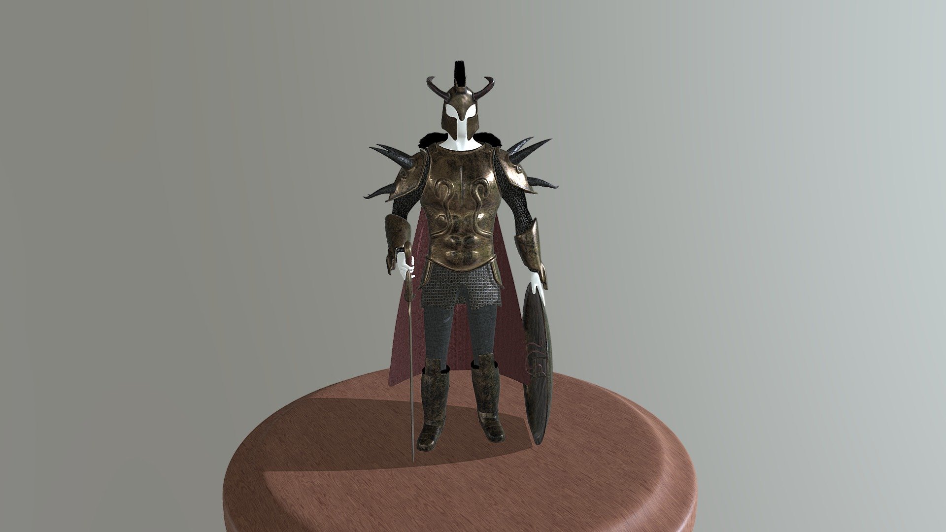 Bronze Armor set - 3D model by DJKacz [a9b3a32] - Sketchfab