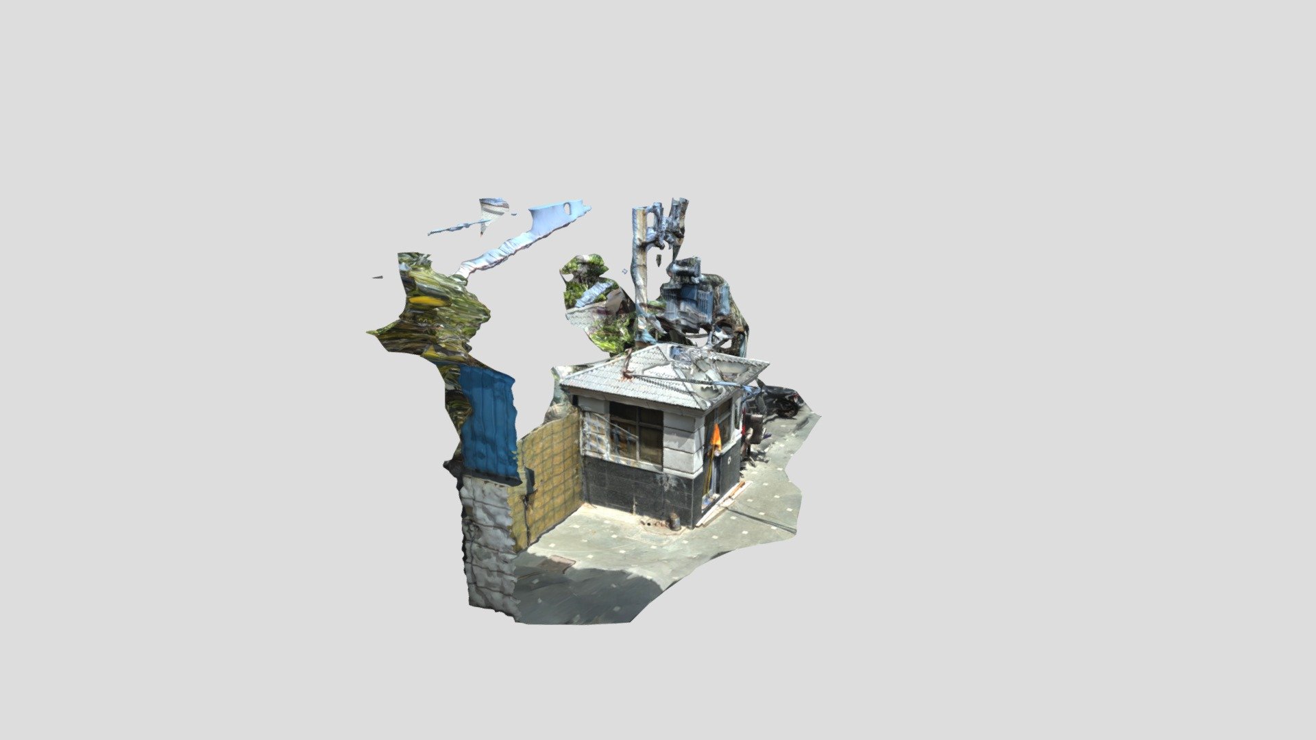 How cool is this warehouse capture? - 3D model by scanamaze [a9b4052 ...