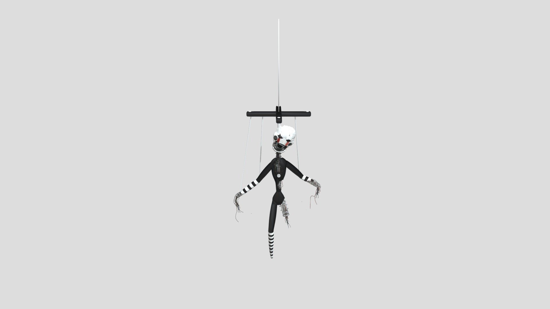 UFMP Withered Marionette - Download Free 3D model by Freddy_Fazbear ...