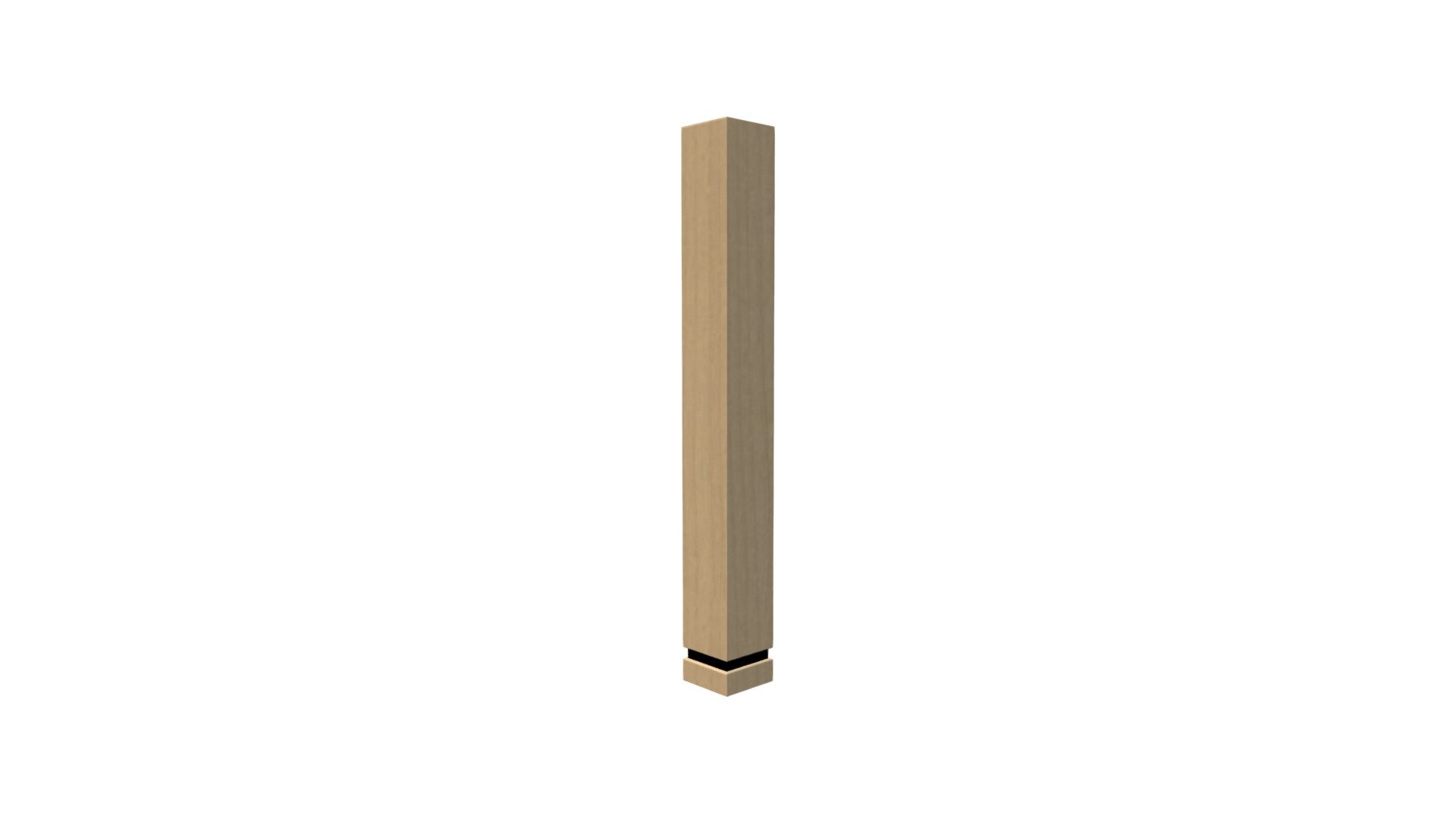 4.5" Eco Island Post - Square - 3D model by STW (@scottu) [a9b8a81 ...