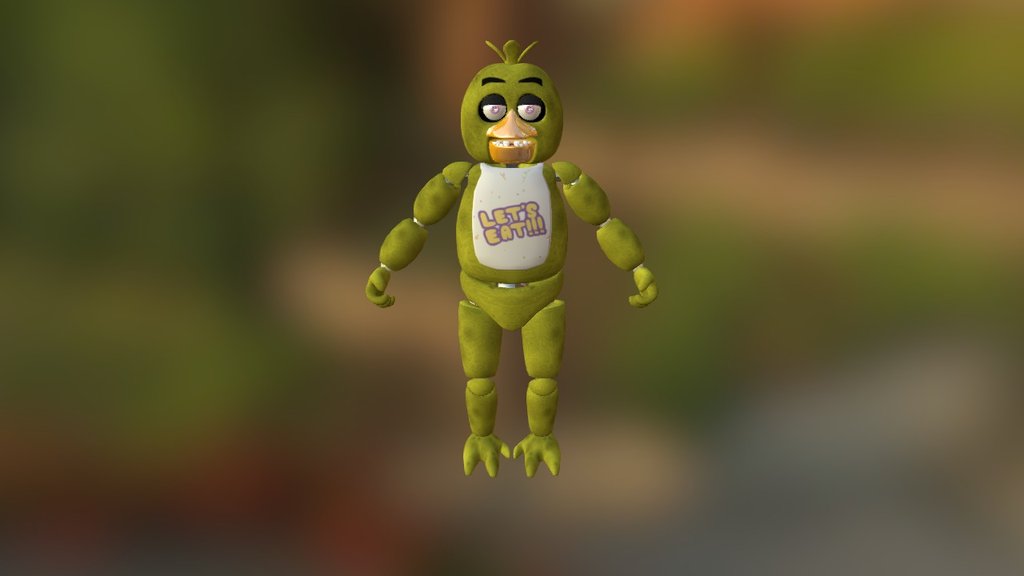Chica - Download Free 3D model by bronywilson [a9b8b7c] - Sketchfab