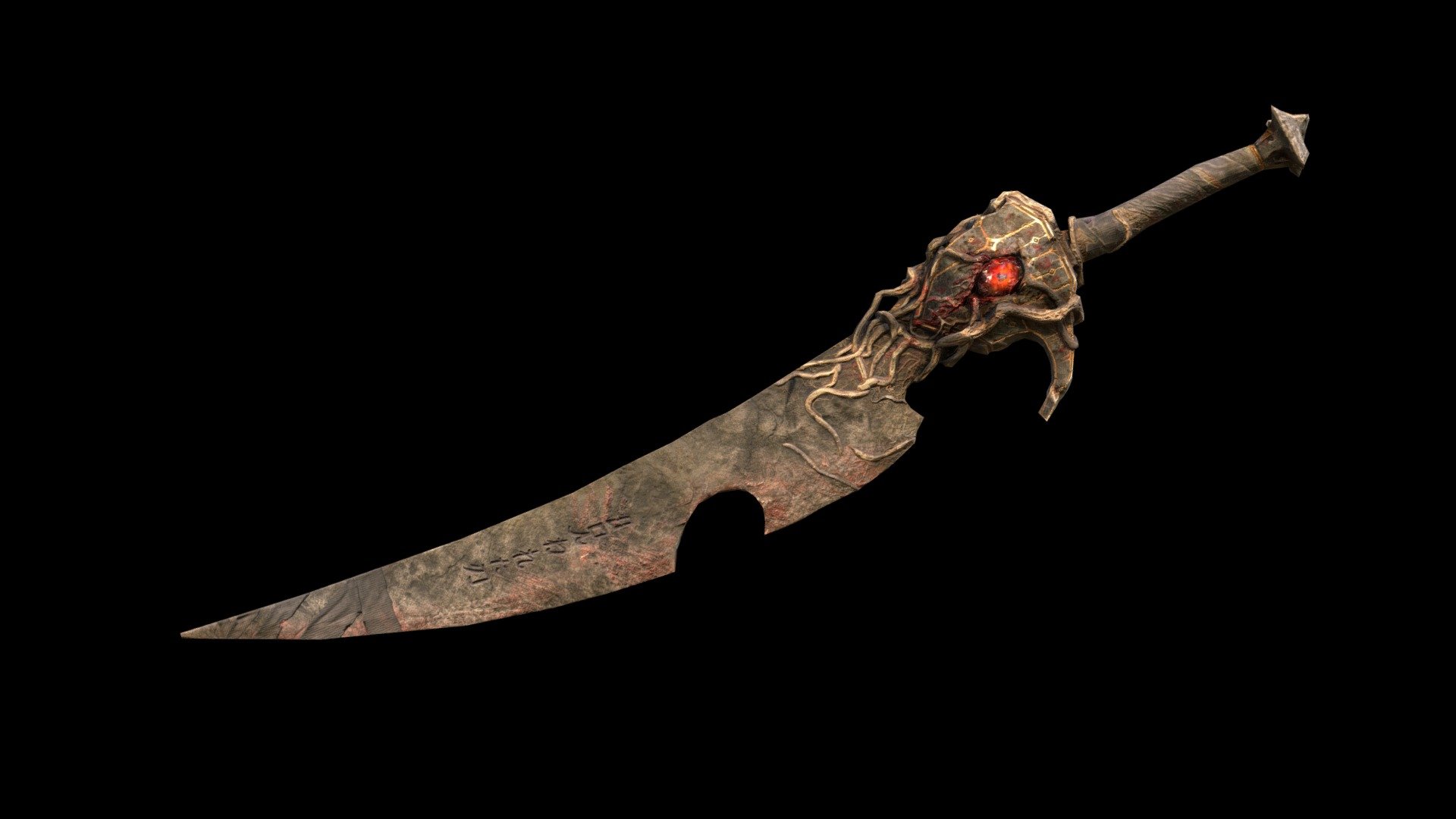 Cursed_Blade - Download Free 3D model by Yexil (@Yexil_) [a9bbaab ...