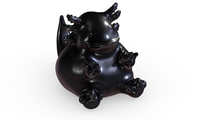 Axolotl 3D models - Sketchfab