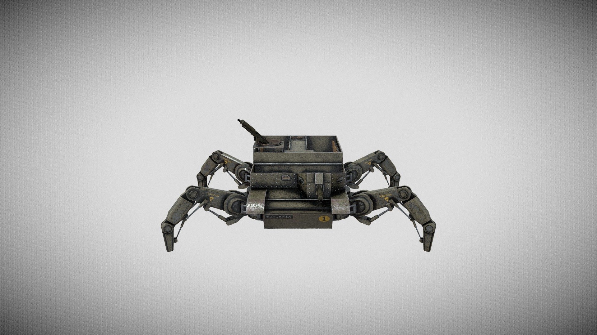 Universal carrier mech - Download Free 3D model by Michael.G ...