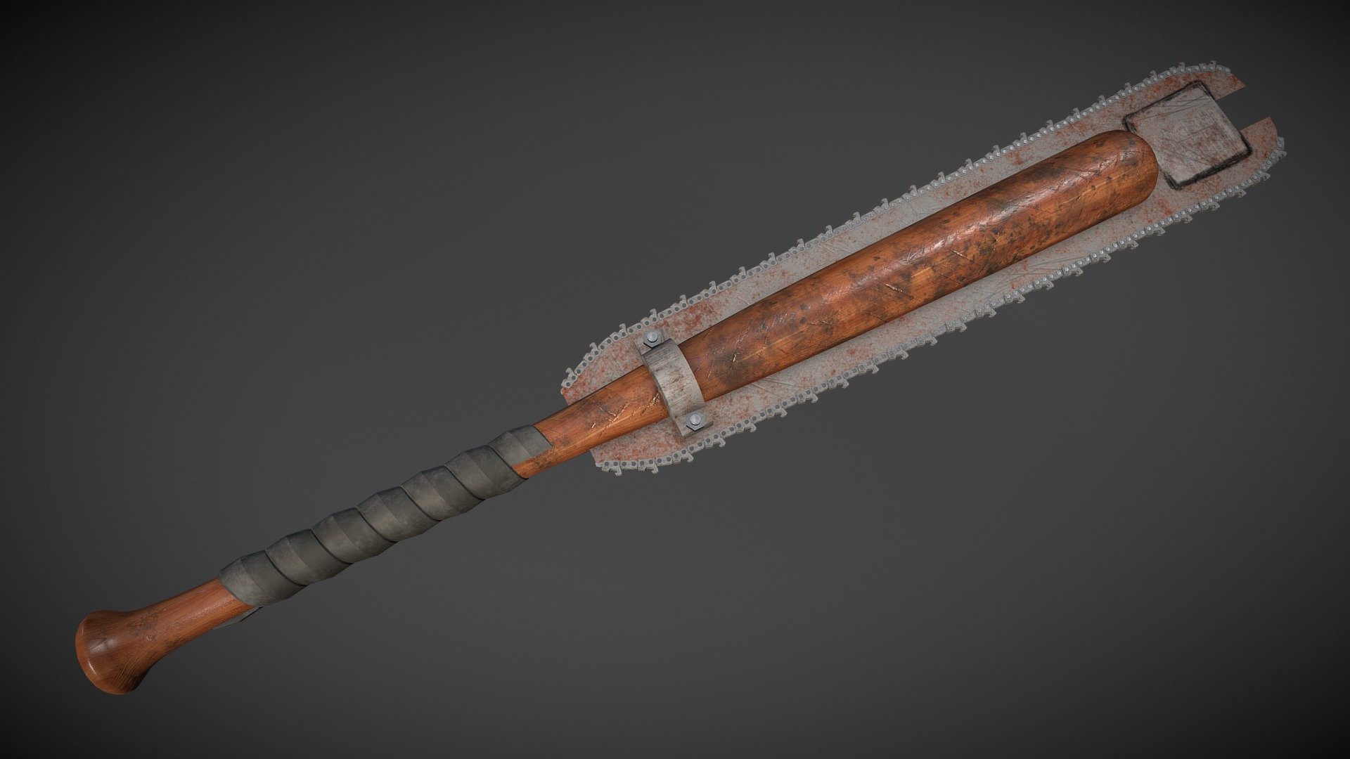 Saw bat - 3D model by tackettn1 [a9bd7a5] - Sketchfab