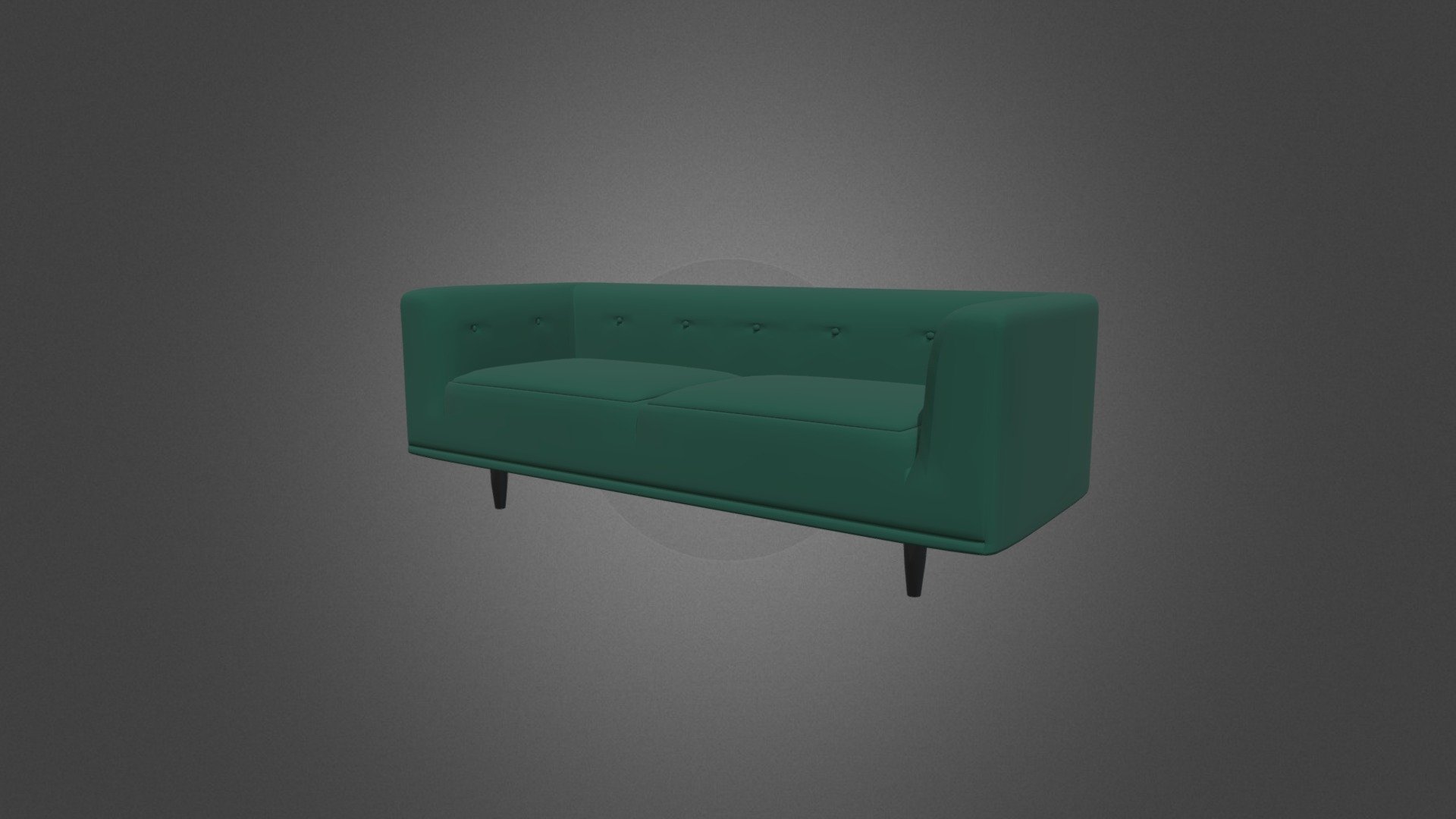 Steele Sofa - Emerald - Download Free 3D model by Purple Ark Studio ...