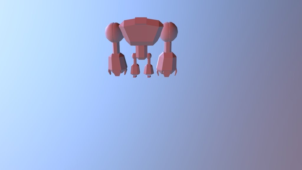 Robot Low Poly - 3D model by Brecken98 [a9bddc0] - Sketchfab