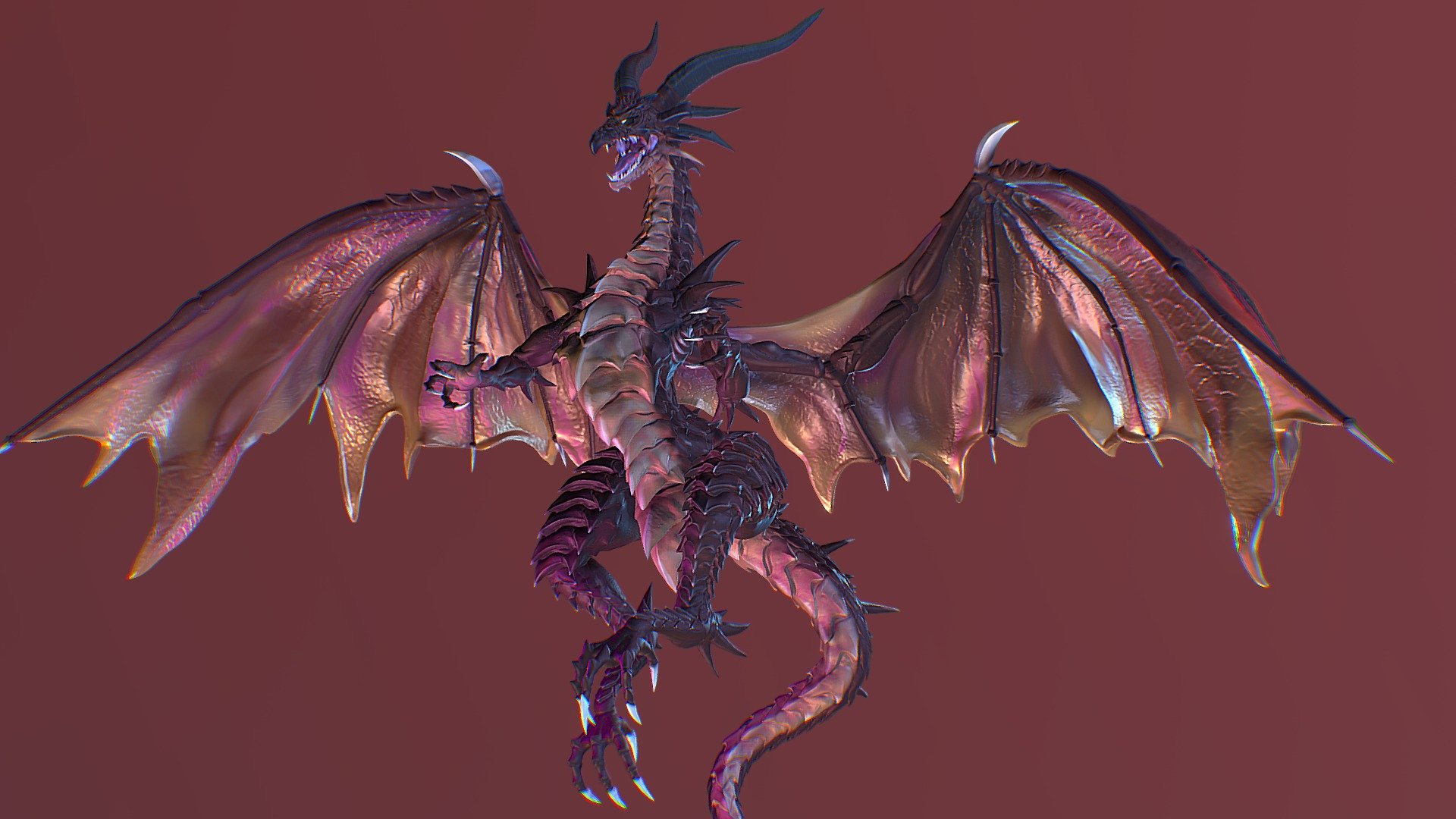 Rage of Bahamut - 3D model by mozyapene [a9c01f3] - Sketchfab