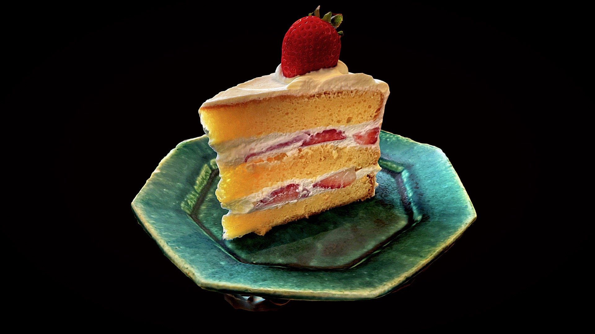 ショートケーキ：shortcake - Download Free 3D model by kazugoru [a9c14ce ...