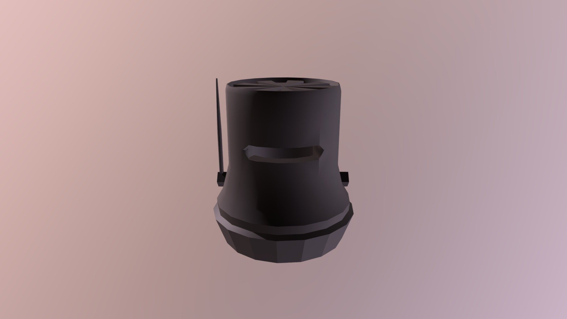 Bucket Helmet - 3D model by tyeh [a9c1ddb] - Sketchfab