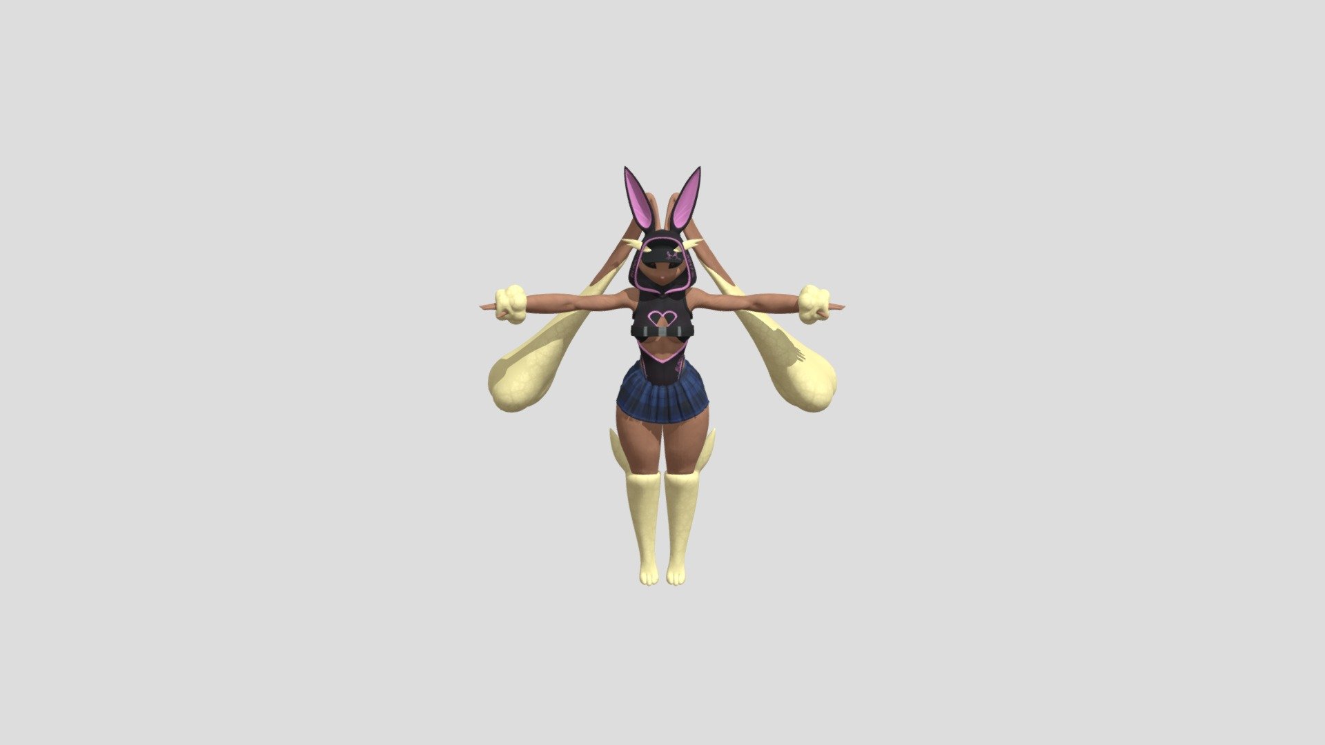 Lopunny - Download Free 3D model by Blends22 (@victorandresvasquez15 ...