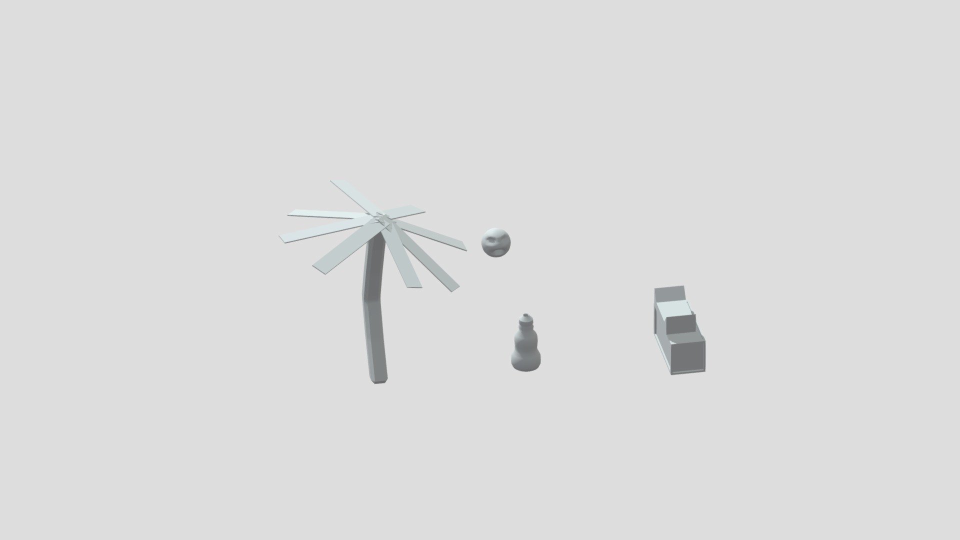 3D low poly obstacles/objects - Download Free 3D model by baxter_night ...