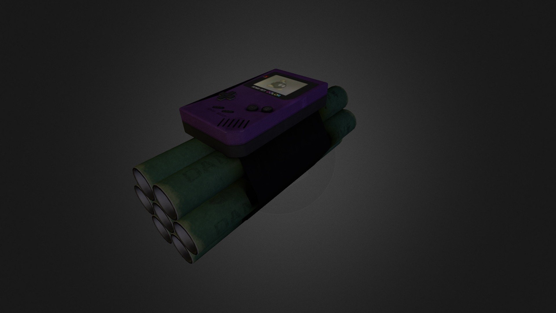 Gameboy C4 - 3D model by 4Echo (@gredeo) [a9c3f68] - Sketchfab