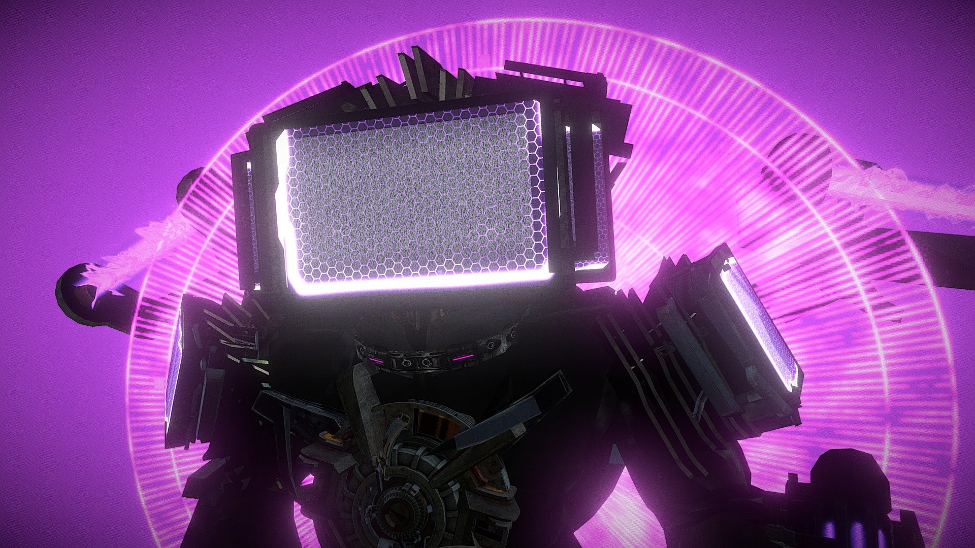 Titan Tv Man Dydder Floutin (V1) - Download Free 3D model by AGI (aka A ...