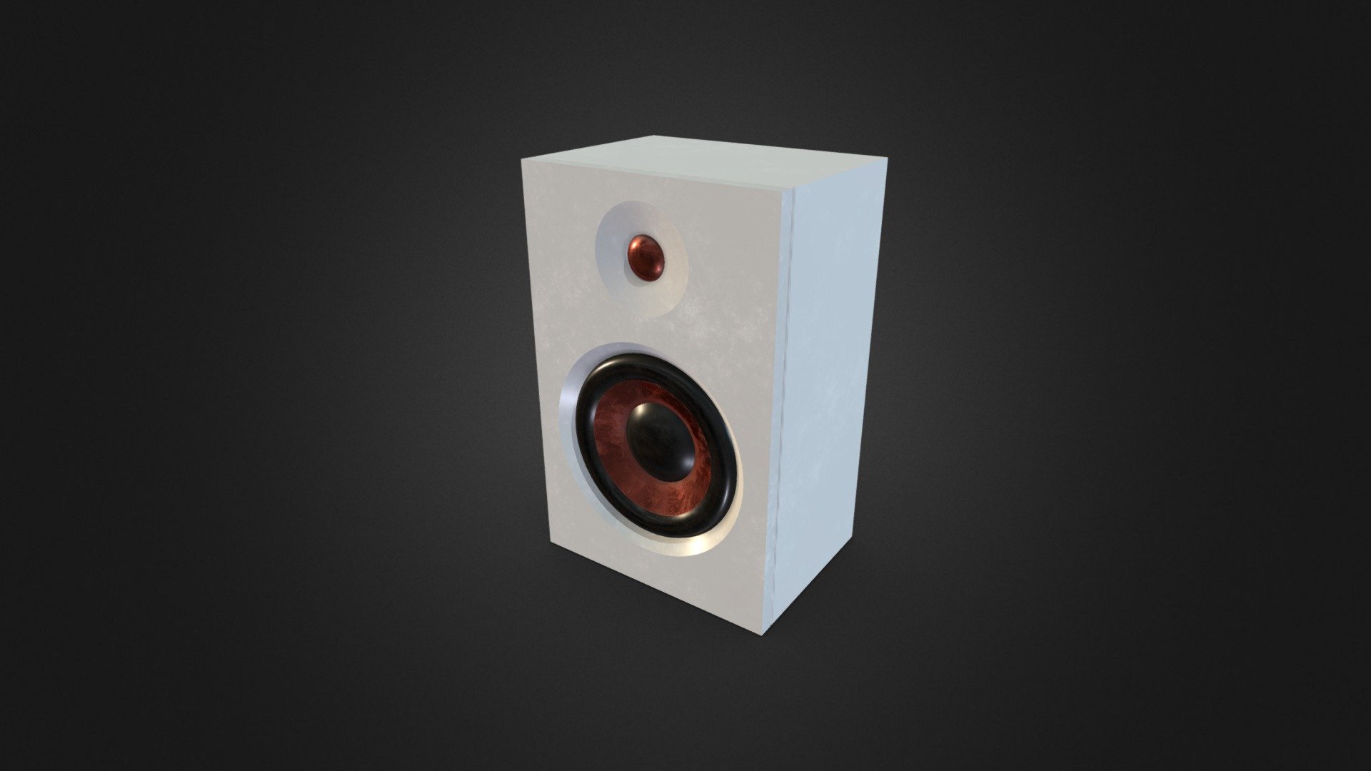 Audio monitor speaker - Buy Royalty Free 3D model by LURA (@lura_art ...