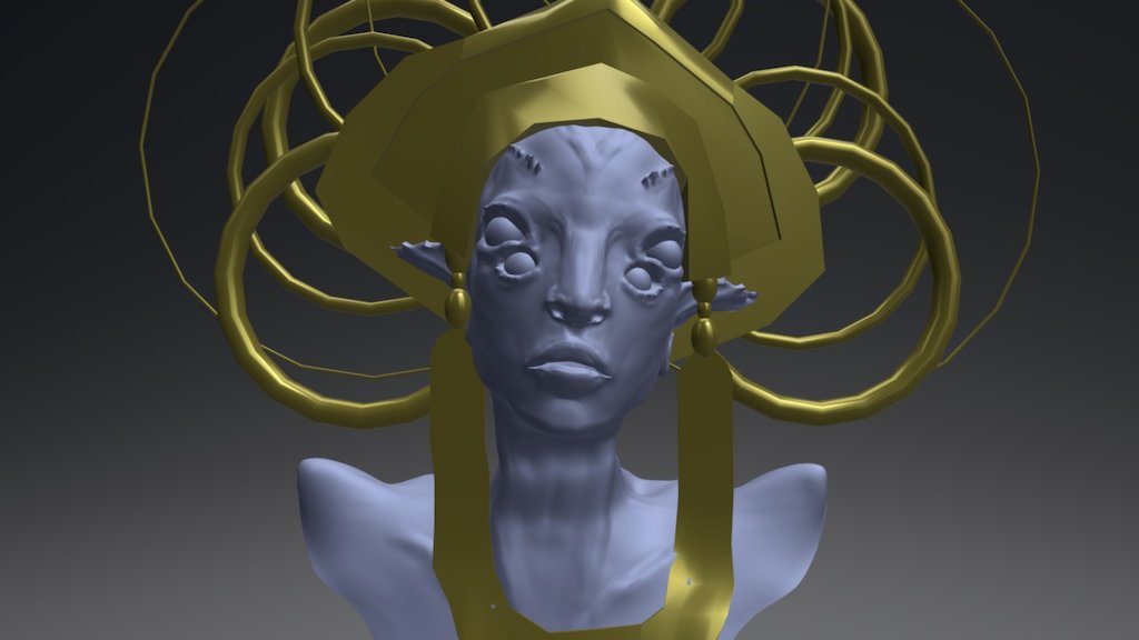 Alien Queen - 3D model by dmiyoshi [a9cc64a] - Sketchfab