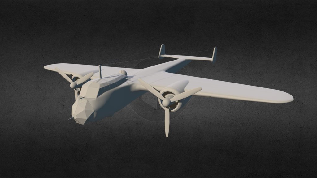 Dornier do 17z - 3D model by Natalia (@itsmenatalie) [a9ccb94] - Sketchfab