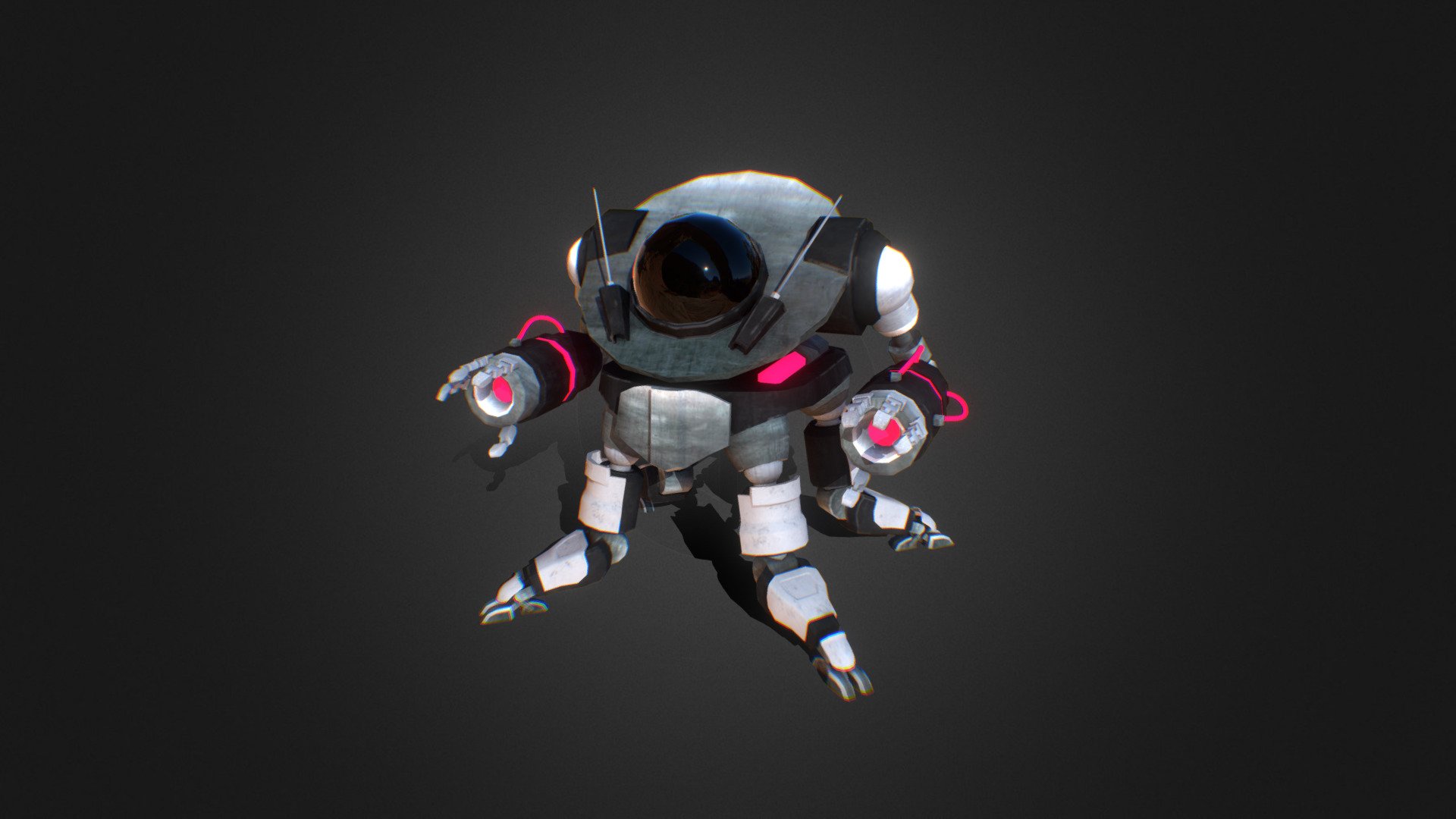 alien zombie cyborg boss enemy - 3D model by adamboross802 [a9cda11 ...