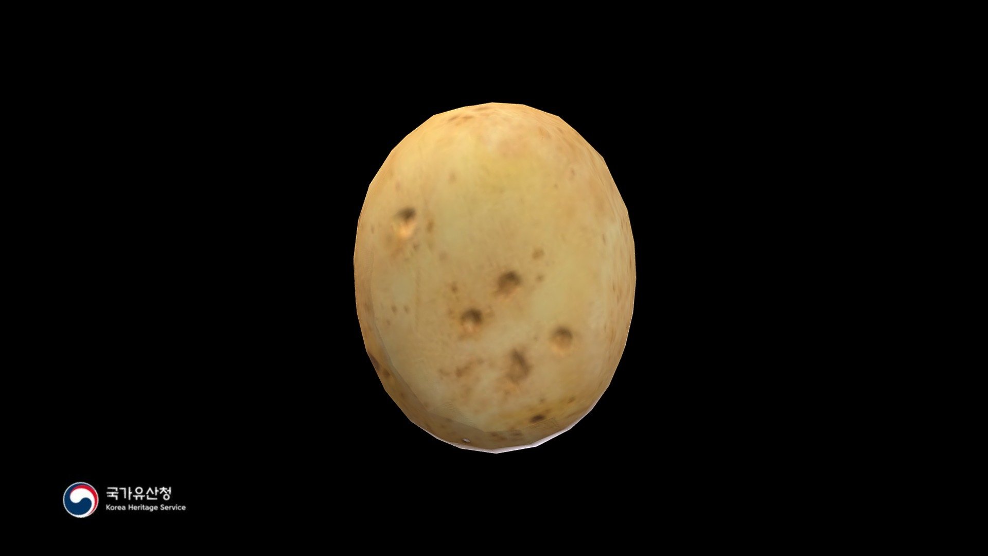 Potato - Download Free 3D model by KOREA HERITAGE SERVICE [KHS] (@KHS ...