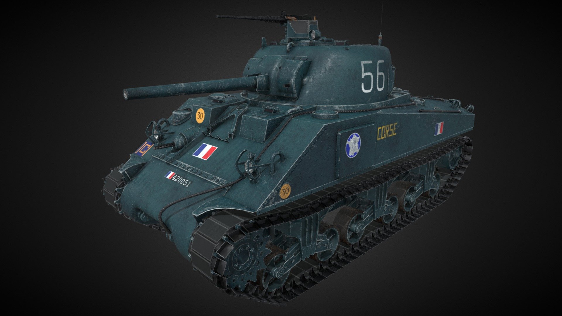 M4 France - Download Free 3D model by barking_dogo [a9d3030] - Sketchfab