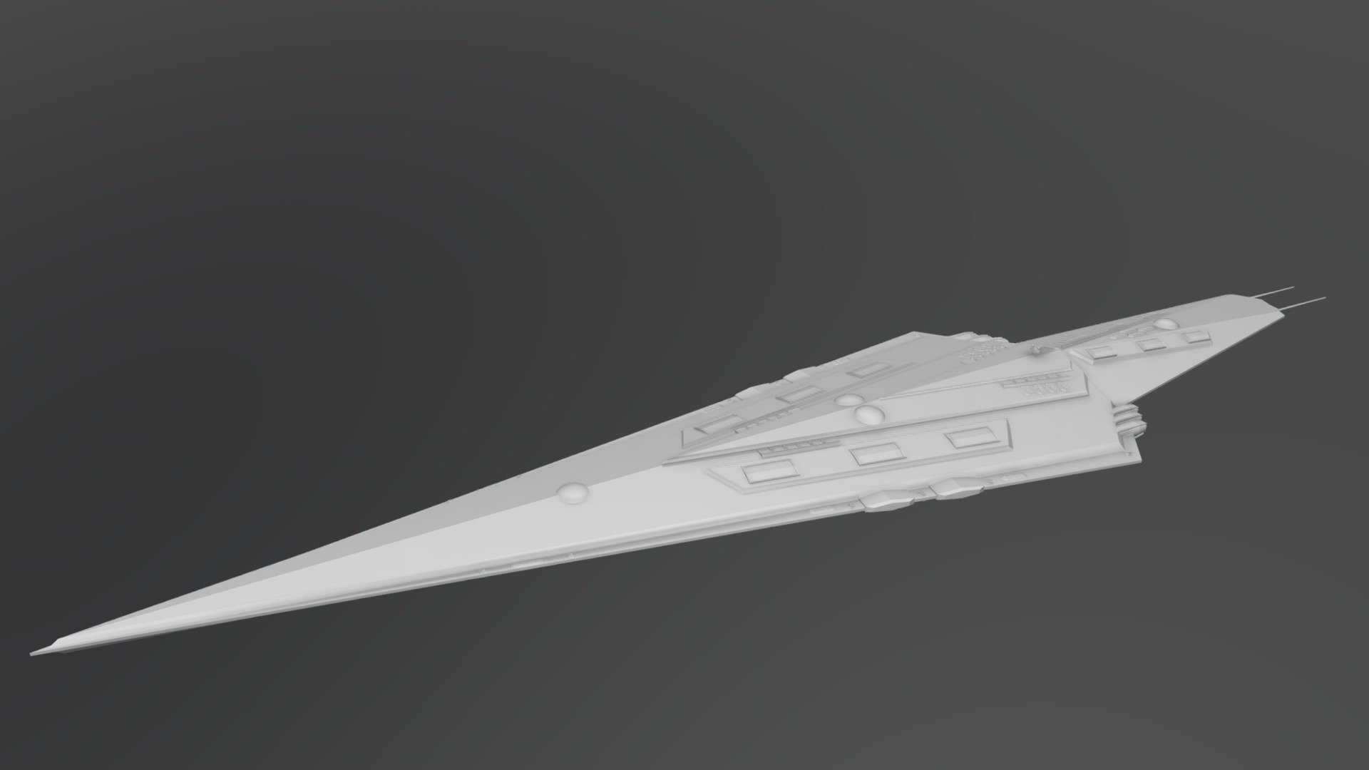 Imperator Class Theater Cruiser (WIP Update 2) - 3D model by Pippa ...