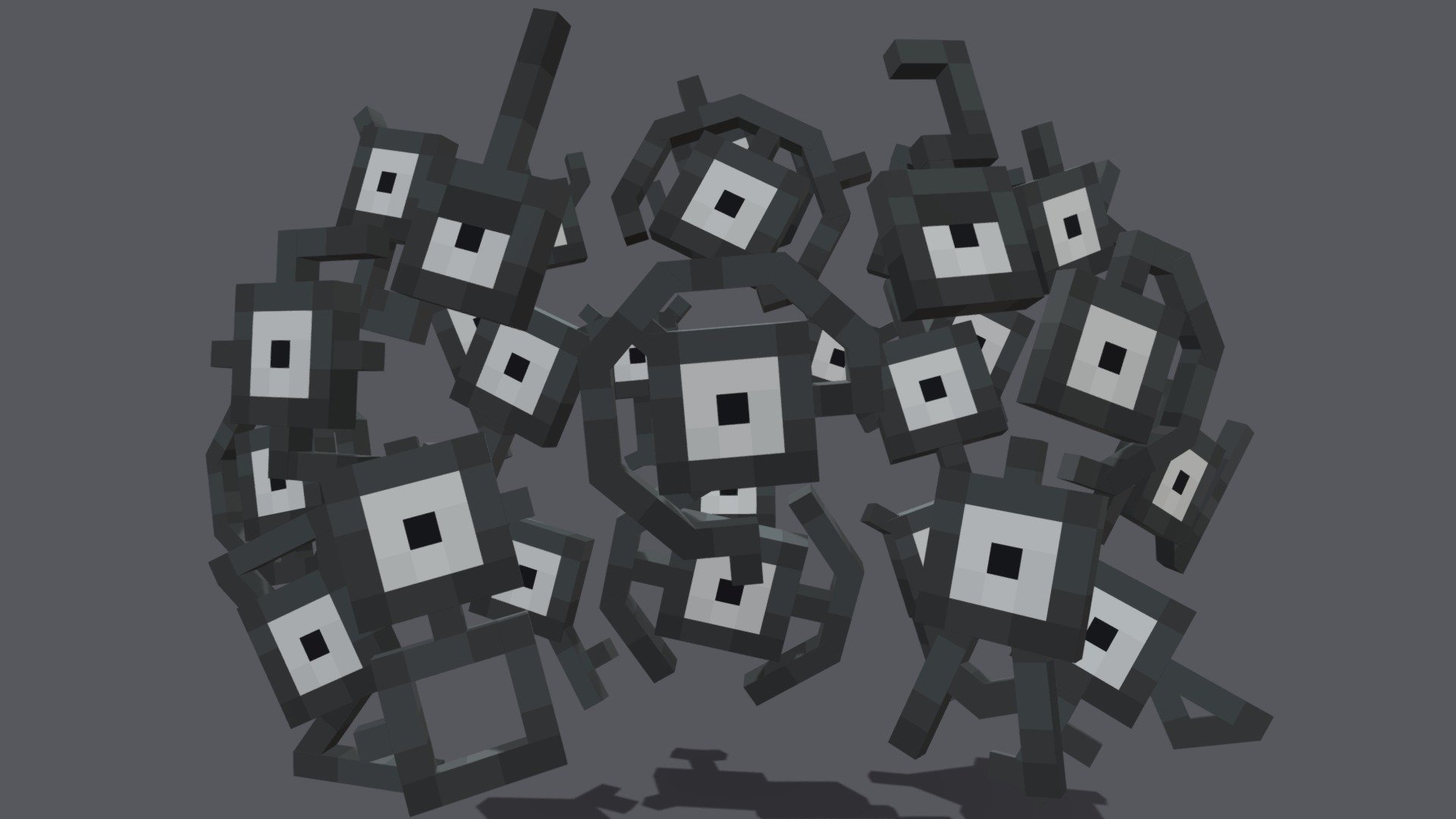 Unown Cobblemon 3d Model By Heavenlypiers [a9d47fa] Sketchfab