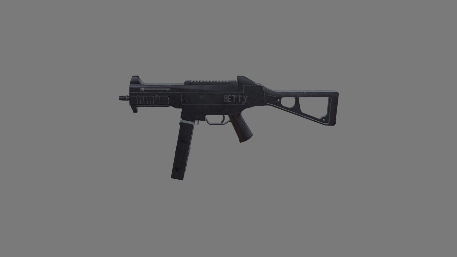 UMP-45 - Download Free 3D model by lewisk [a9d5239] - Sketchfab