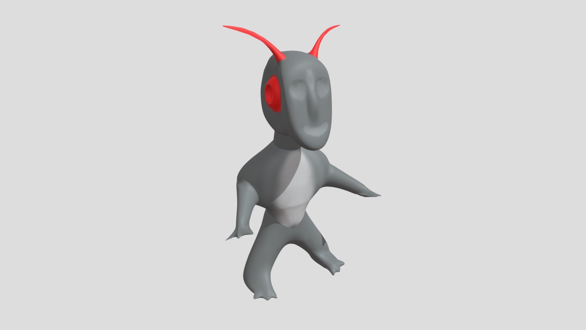 Lab 1 - ides2206A - AI demon - 3D model by Rohan Kumar (@r.kaay3425 ...