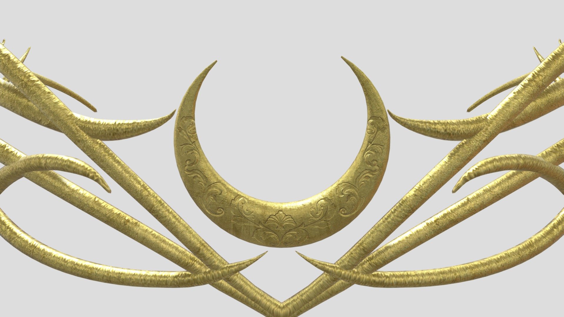 Game Ready Circlet - 3D model by Scherana [The Moon] 3D (@Scherana ...