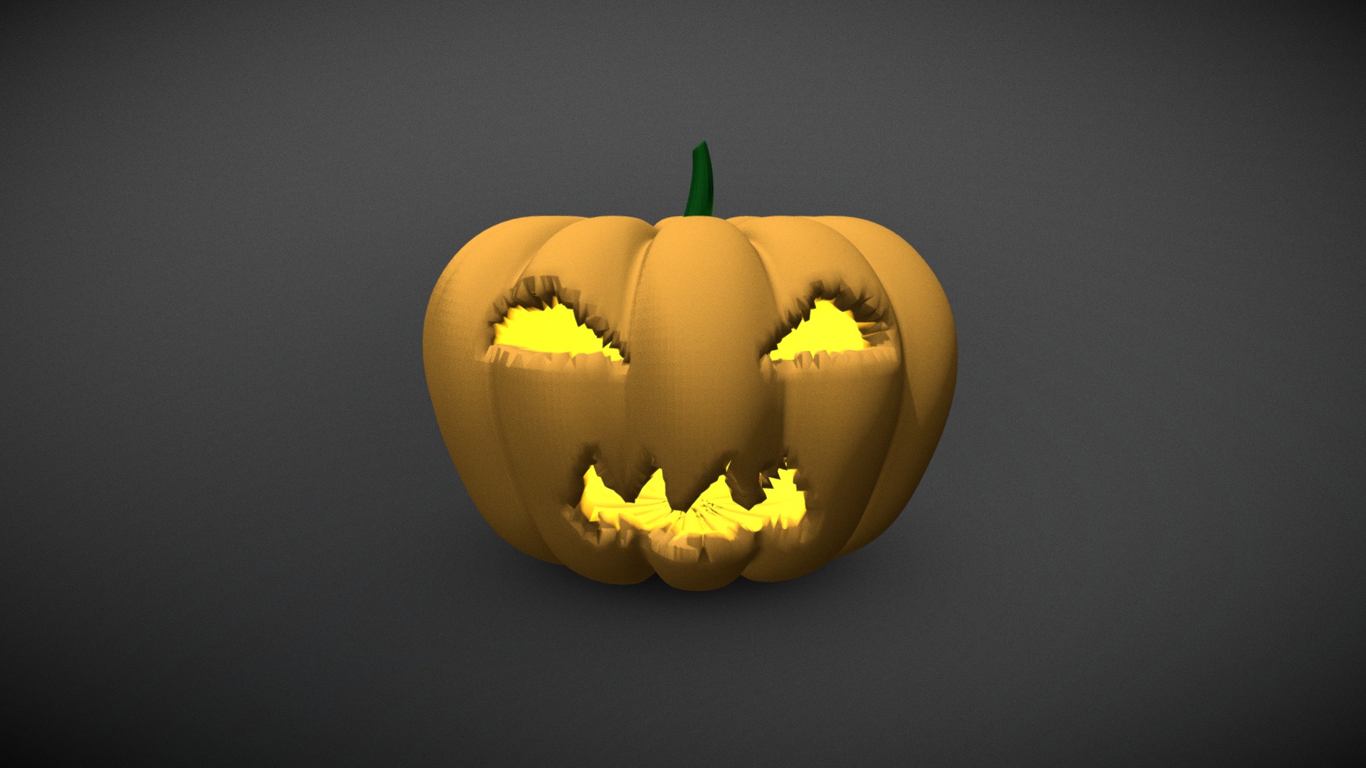 Halloween Pumpkin - 3D model by marcofr196 [a9d9500] - Sketchfab