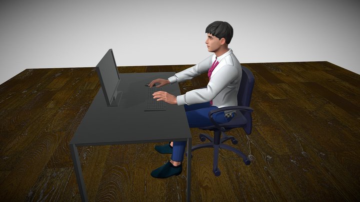 Sitting 3D models - Sketchfab