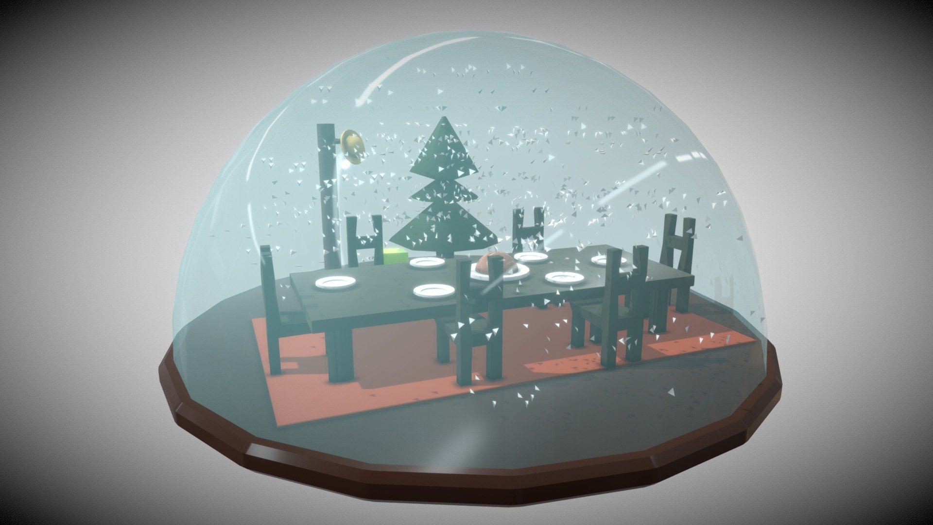 Snowy Ball - 3D model by elberra0 [a9daff8] - Sketchfab