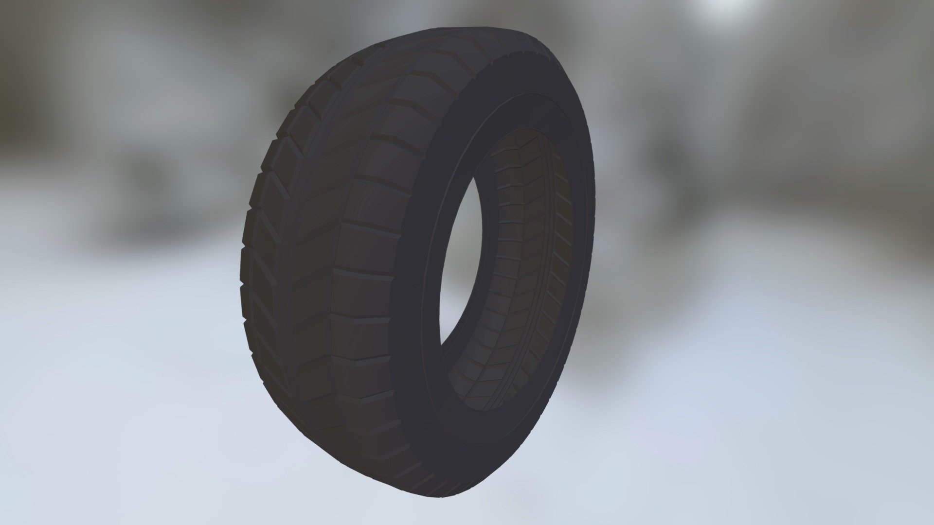 Low Poly Tyre - 3ds (93.6kB) - 3D model by wrapped [a9dc88b] - Sketchfab