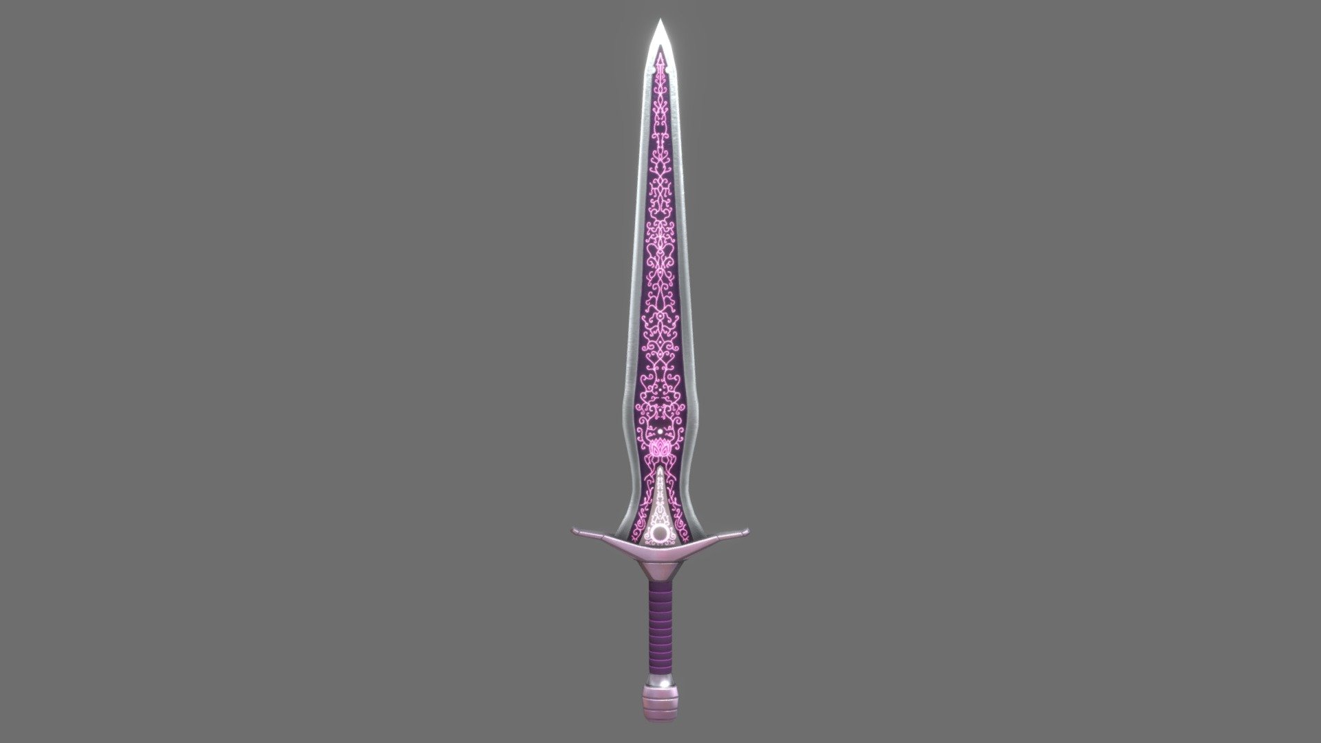Lotus Cyber Sword - 3D model by Eduardo Robert (@EduardoRobert ...