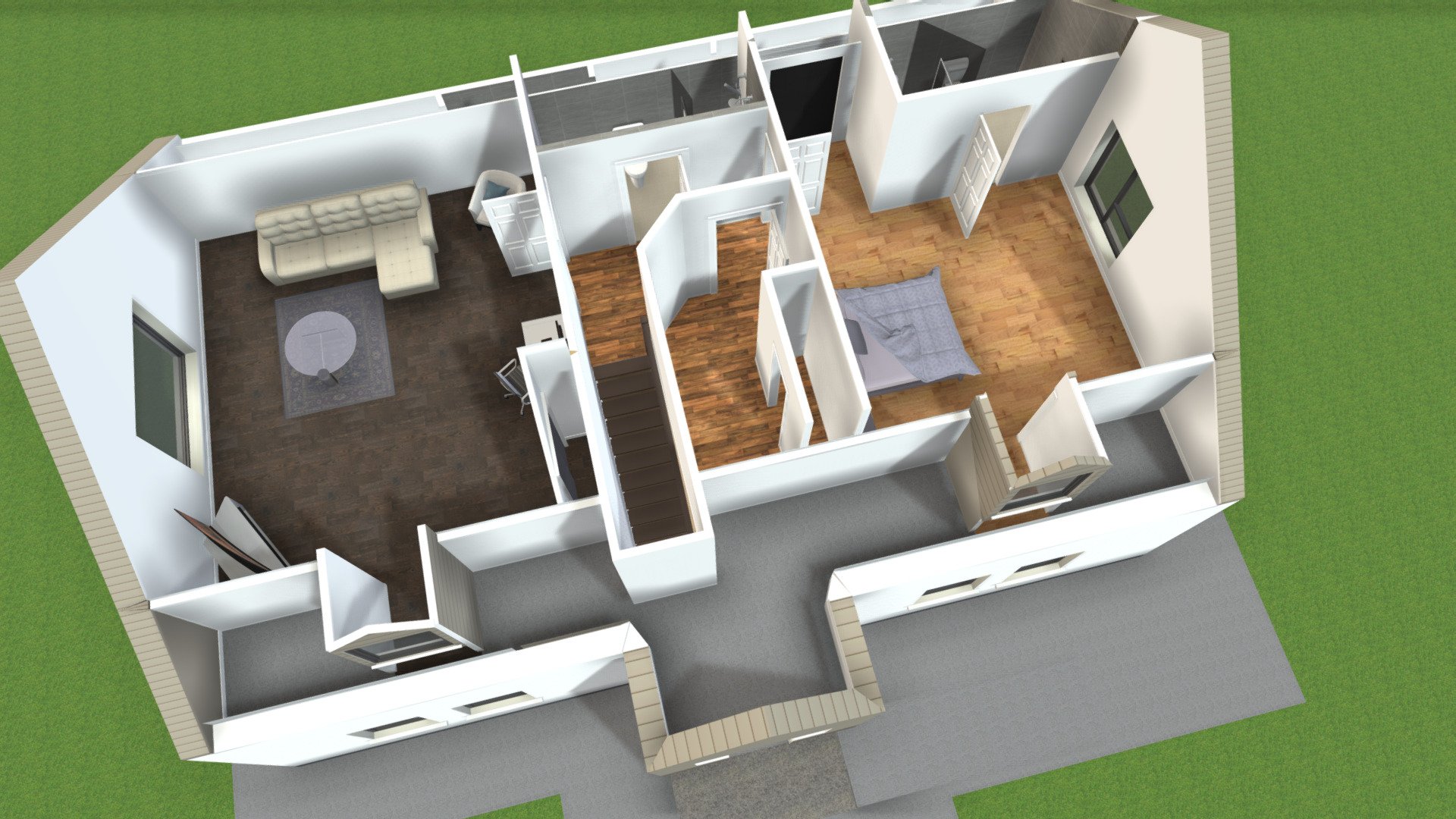 T. Gallagher - Upper Floor Plan - 3D model by Virtual Teic (@dyb ...
