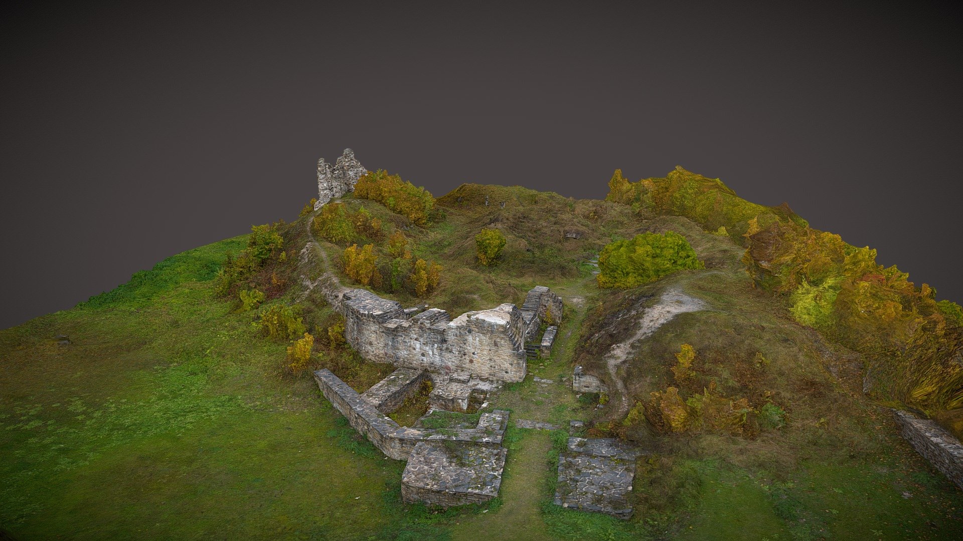 Lihula castle ruins - Buy Royalty Free 3D model by Saulius.Zaura ...