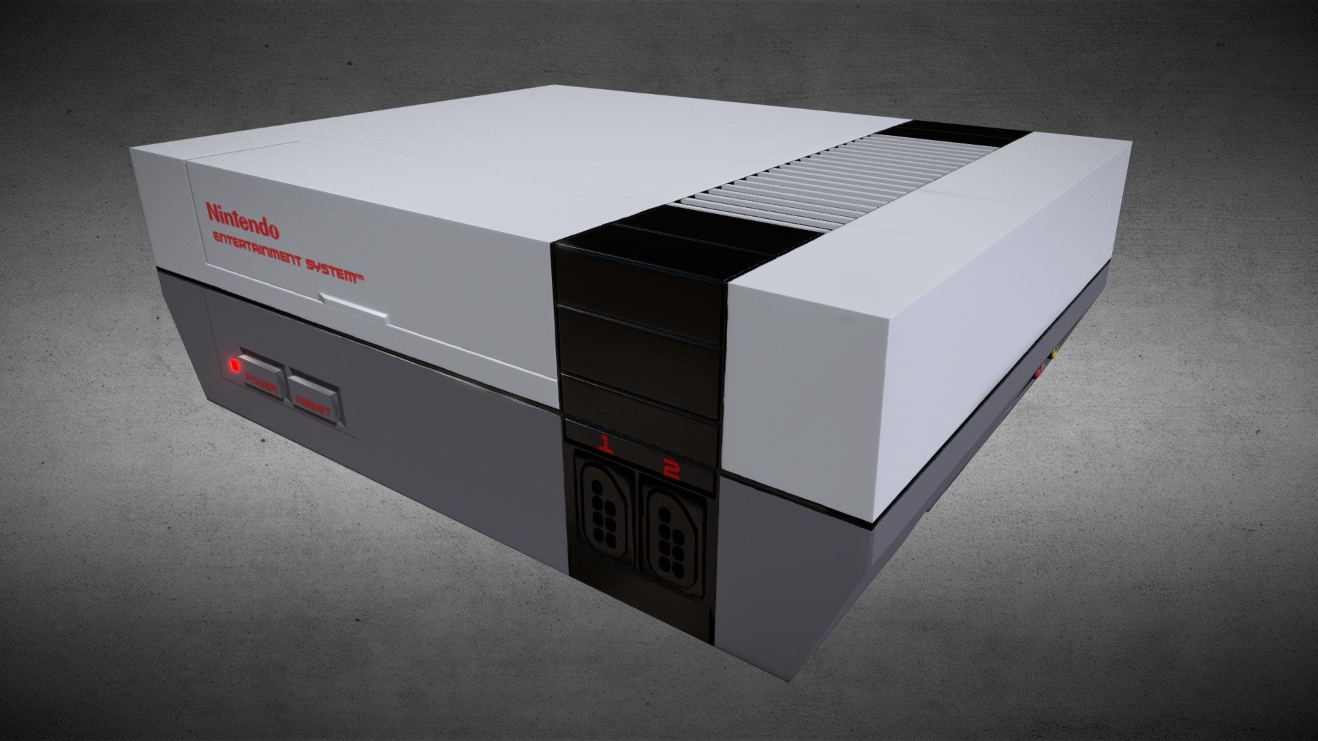 Nintendo Entertainment System - 3D model by zodaklatino [a9e8b2d ...