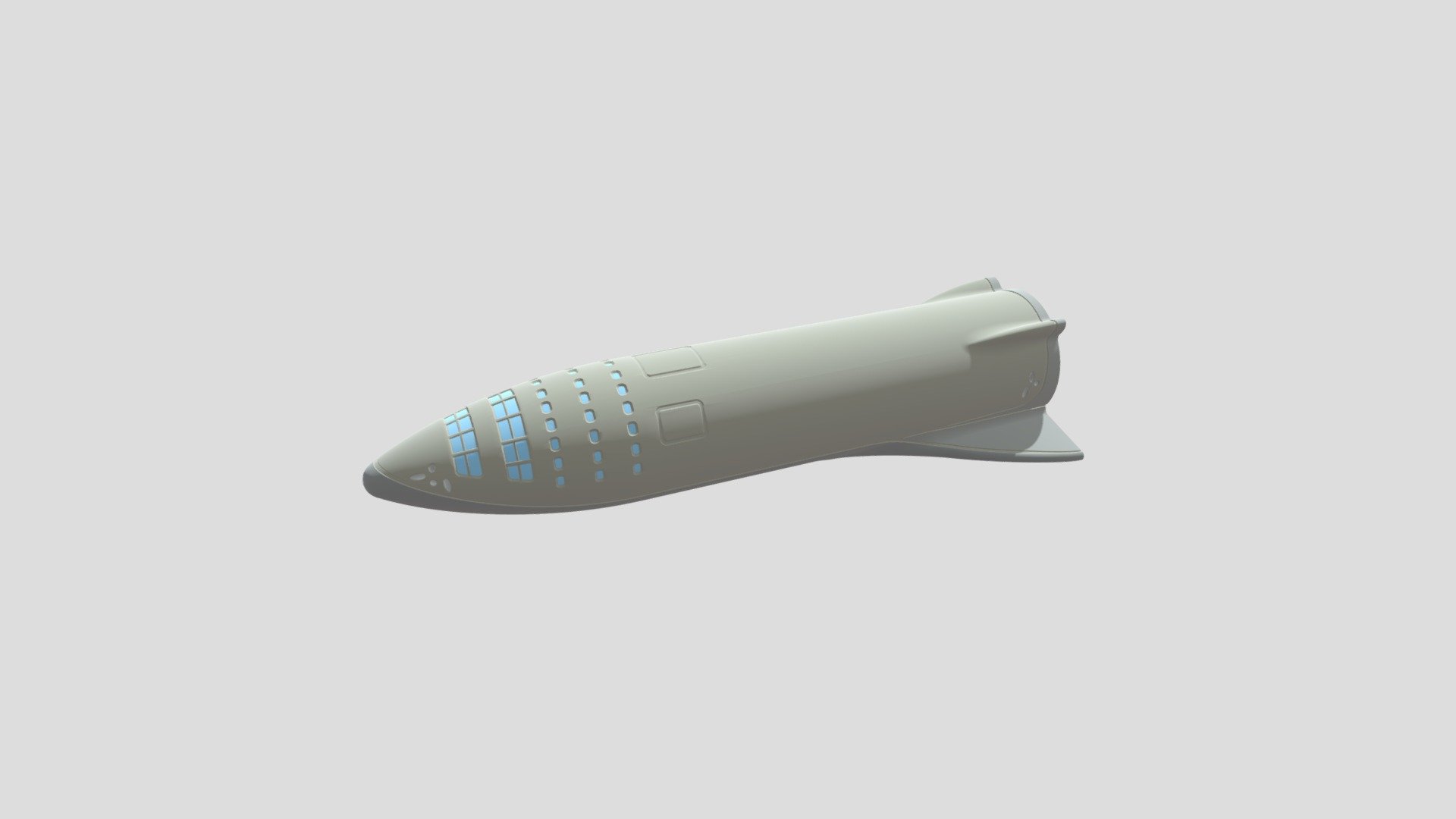 SpaceX BFR - Download Free 3D model by AllThingsSpace (@sunnychen753 ...