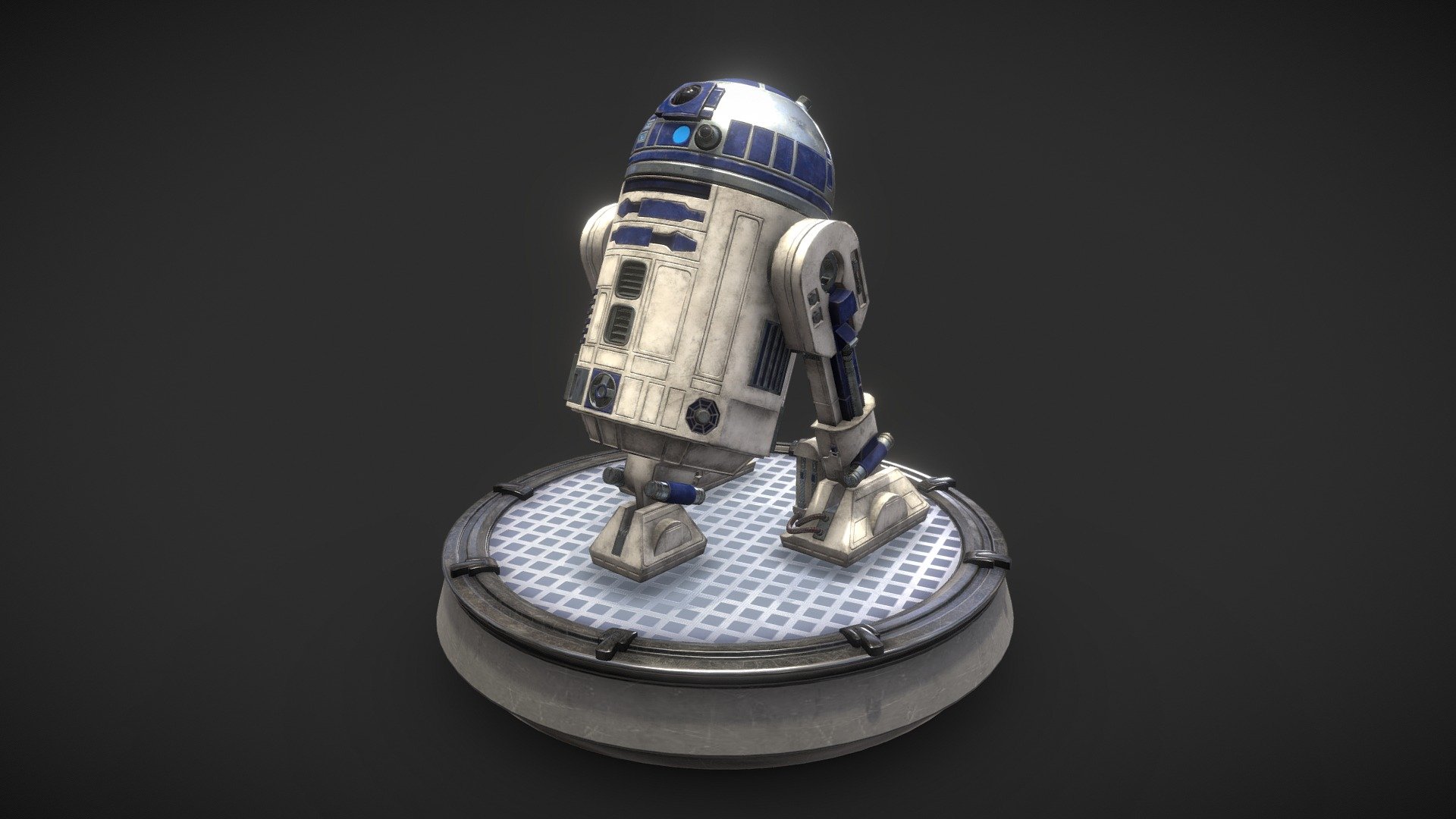 R2-D2 - 3D model by Sina Ladage (@SinaLadage) [a9e9e30] - Sketchfab