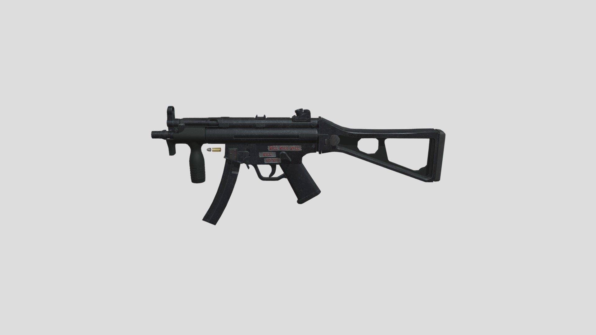MP5K PDW - 3D model by HBT636 [a9eb15b] - Sketchfab