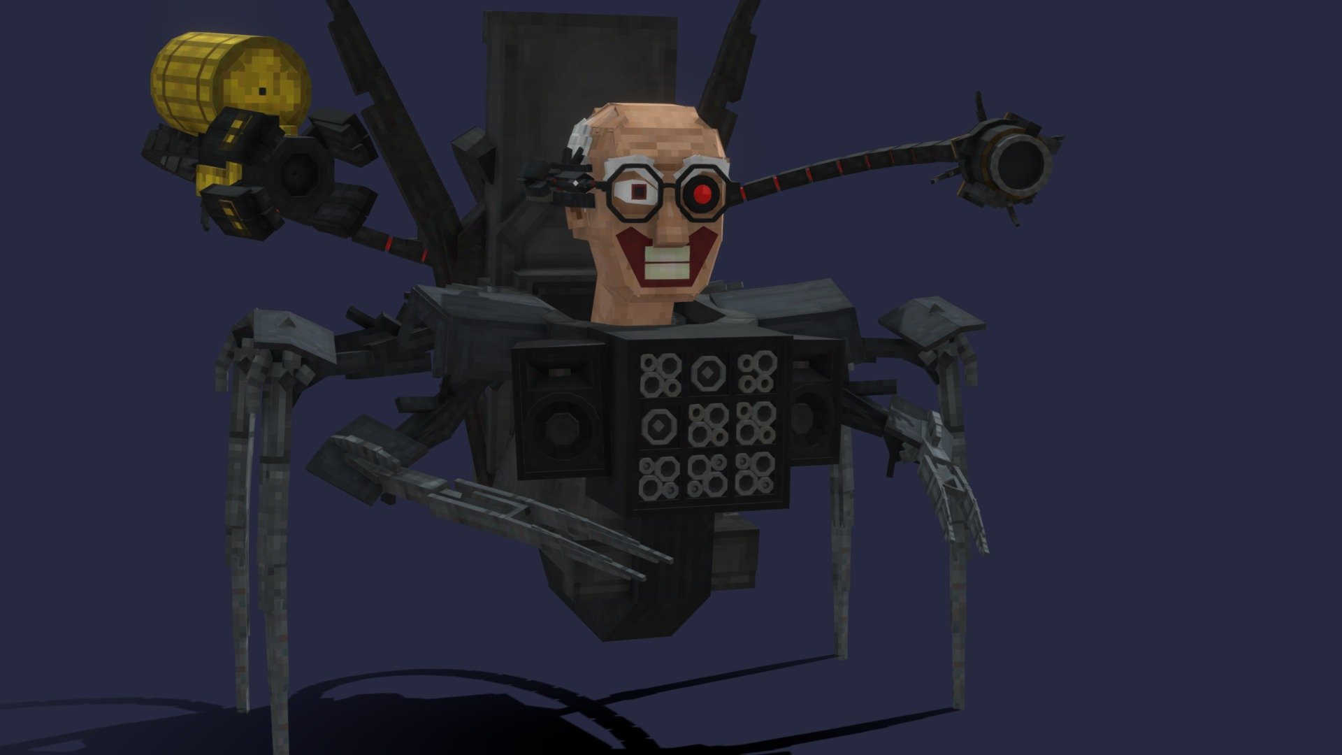 Scientist Skibidi Toilet Mech - Download Free 3D model by Mr. Dreivar ...