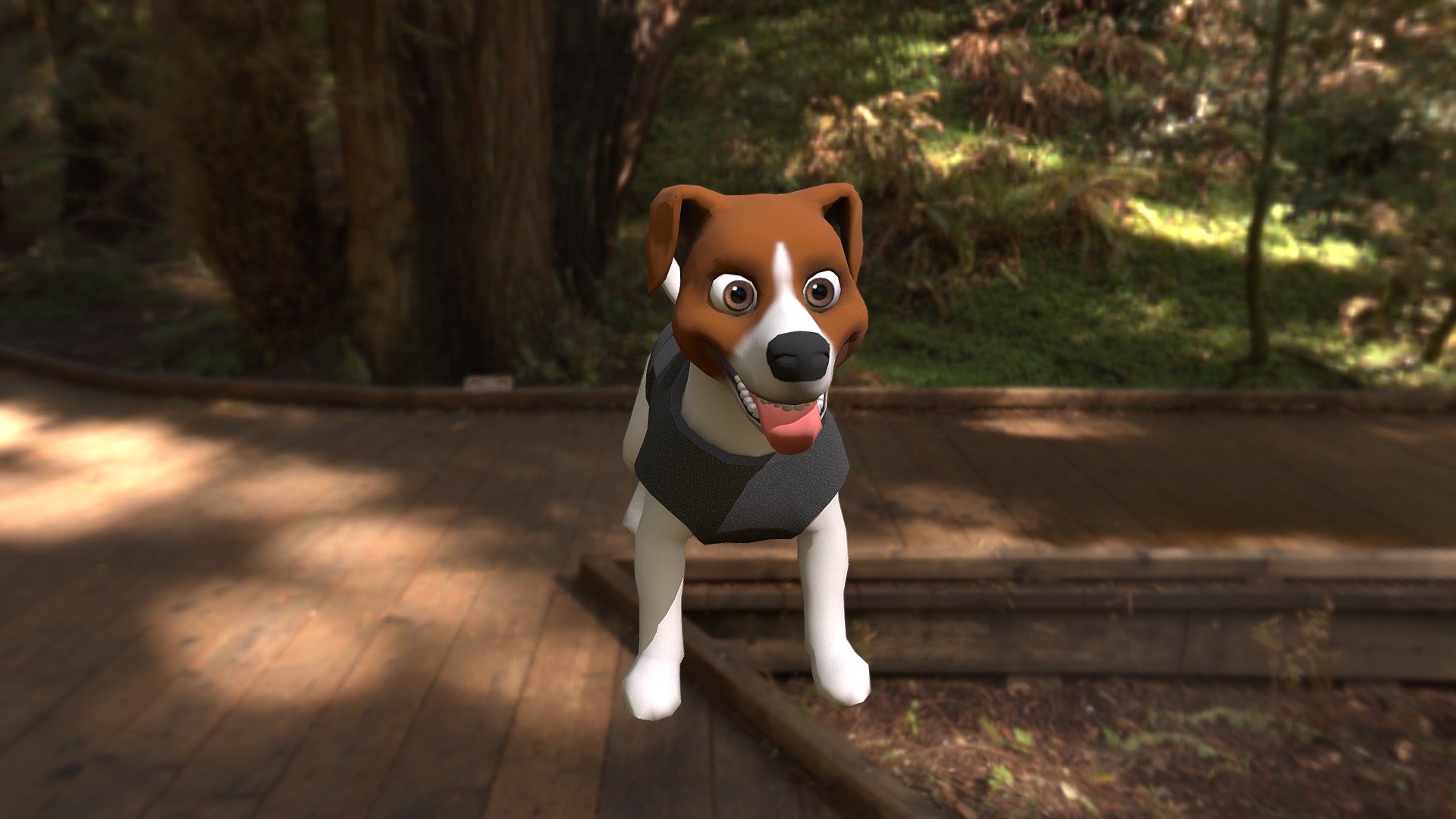 3D model Patron dog - 3D model by FreegenGO! (@FreegenGroup) [a9ef604 ...